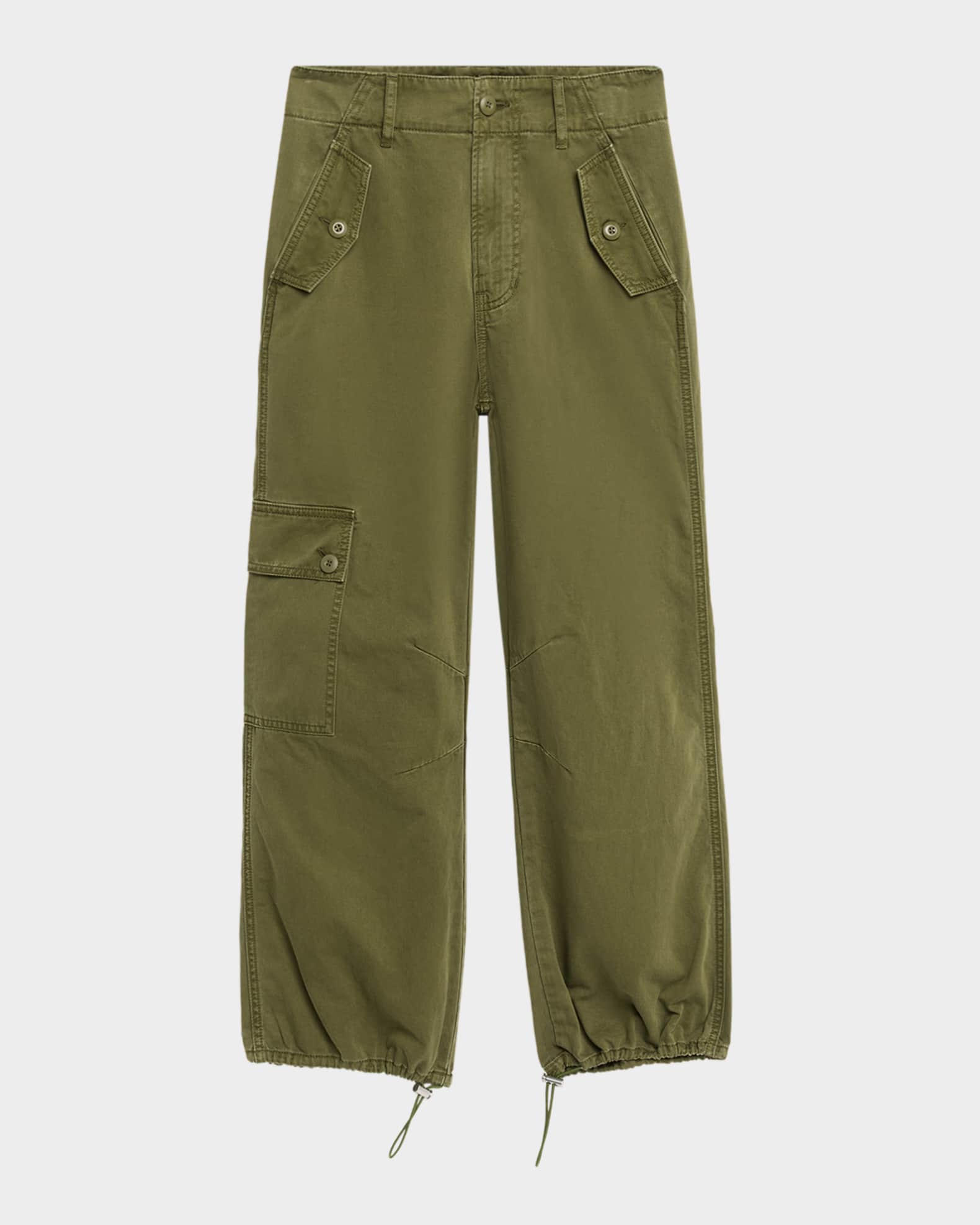 Veronica Beard Mandy Parachute Cargo Pants | Neiman Marcus