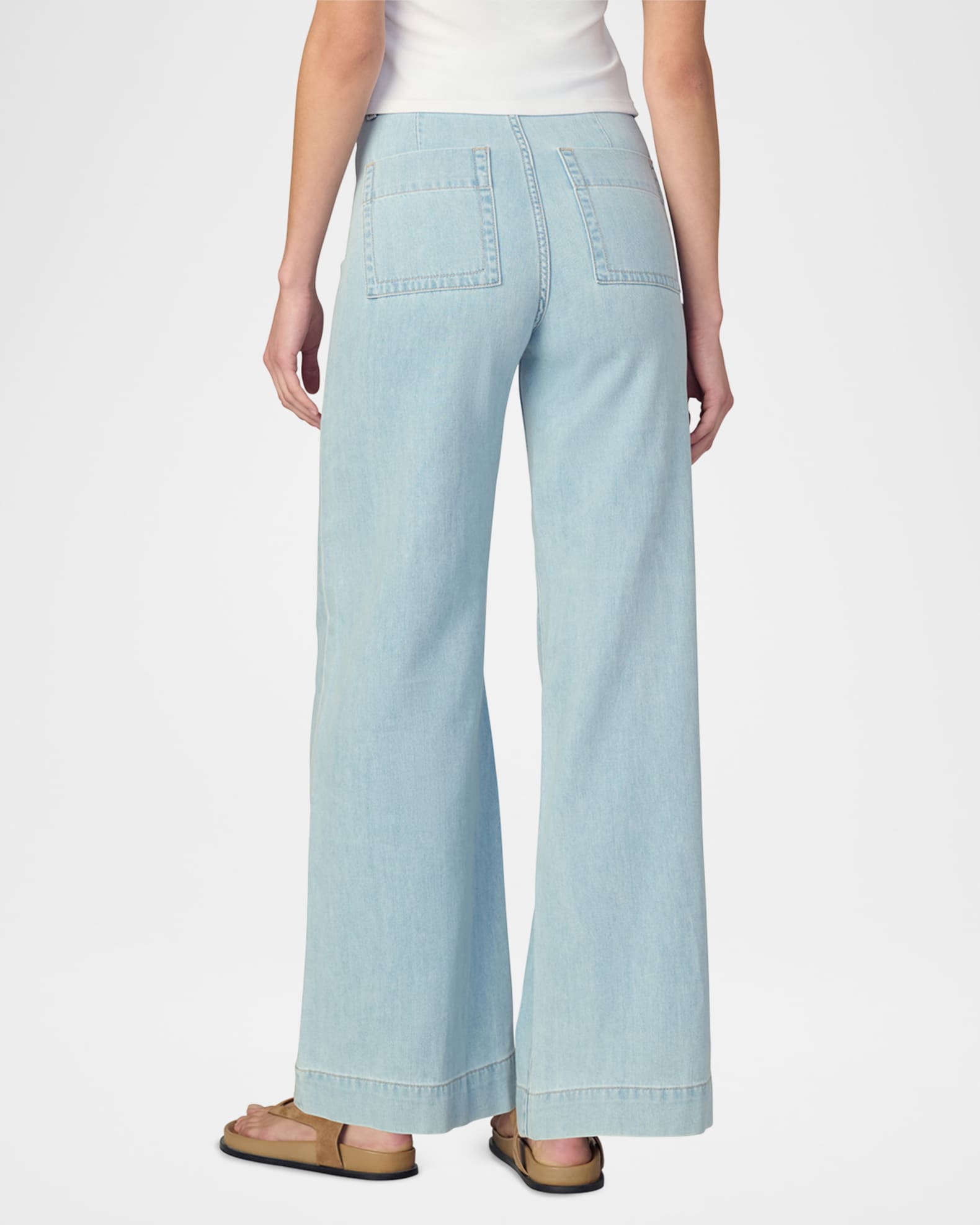 Joe's Jeans The Mia High-Rise Wide-Leg Jeans | Neiman Marcus