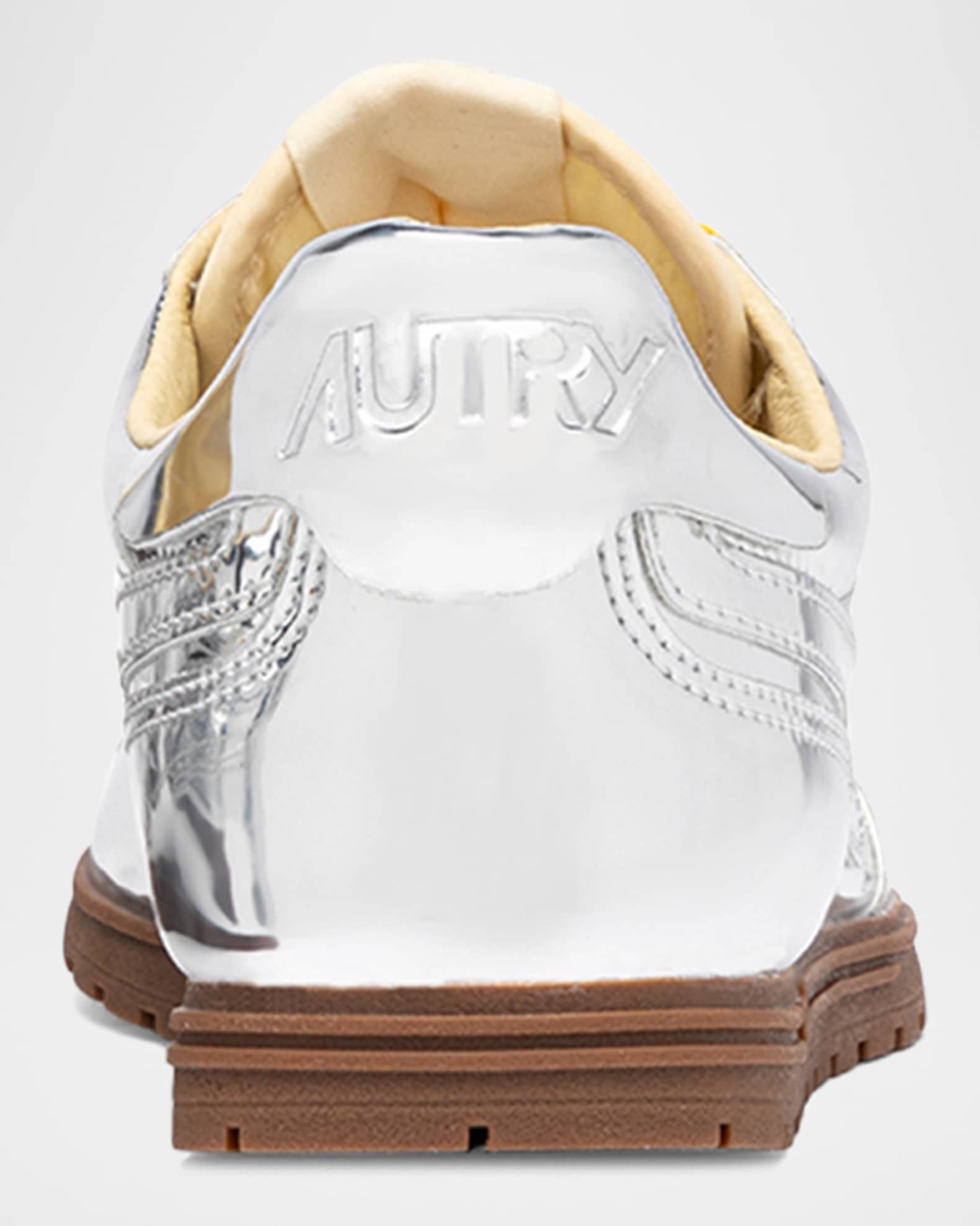 AUTRY Windspin Retro Metallic Runner Sneakers | Neiman Marcus