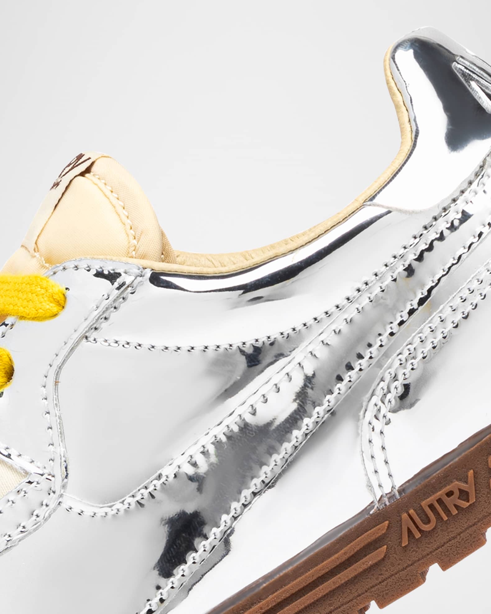AUTRY Windspin Retro Metallic Runner Sneakers | Neiman Marcus