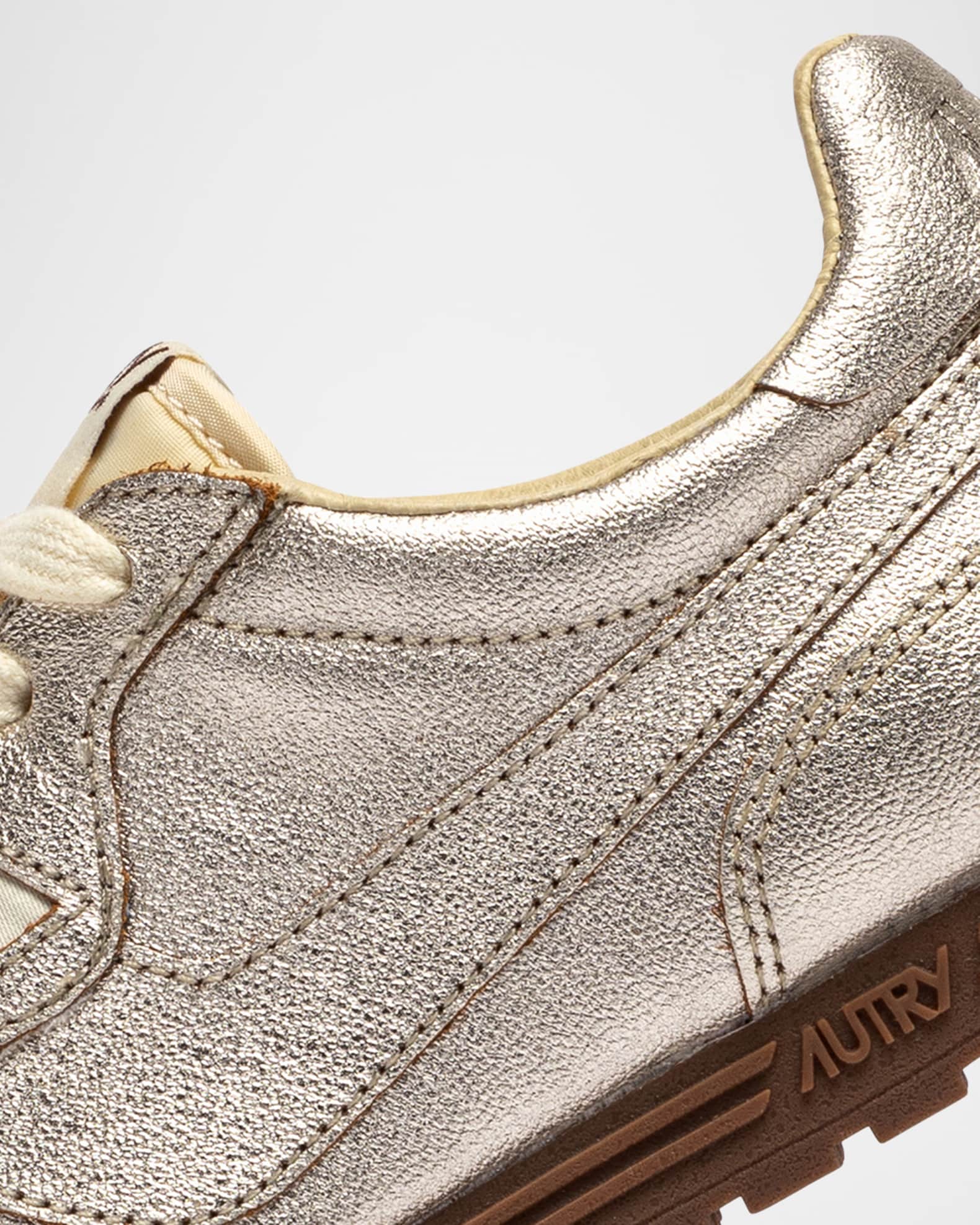 AUTRY Windspin Retro Metallic Runner Sneakers | Neiman Marcus