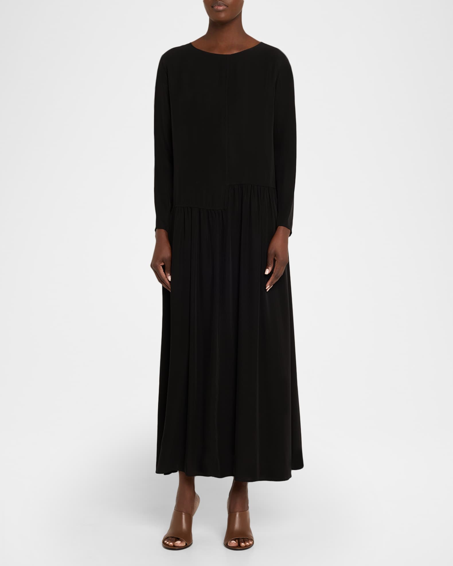 THE ROW Signum Leather Mules | Neiman Marcus