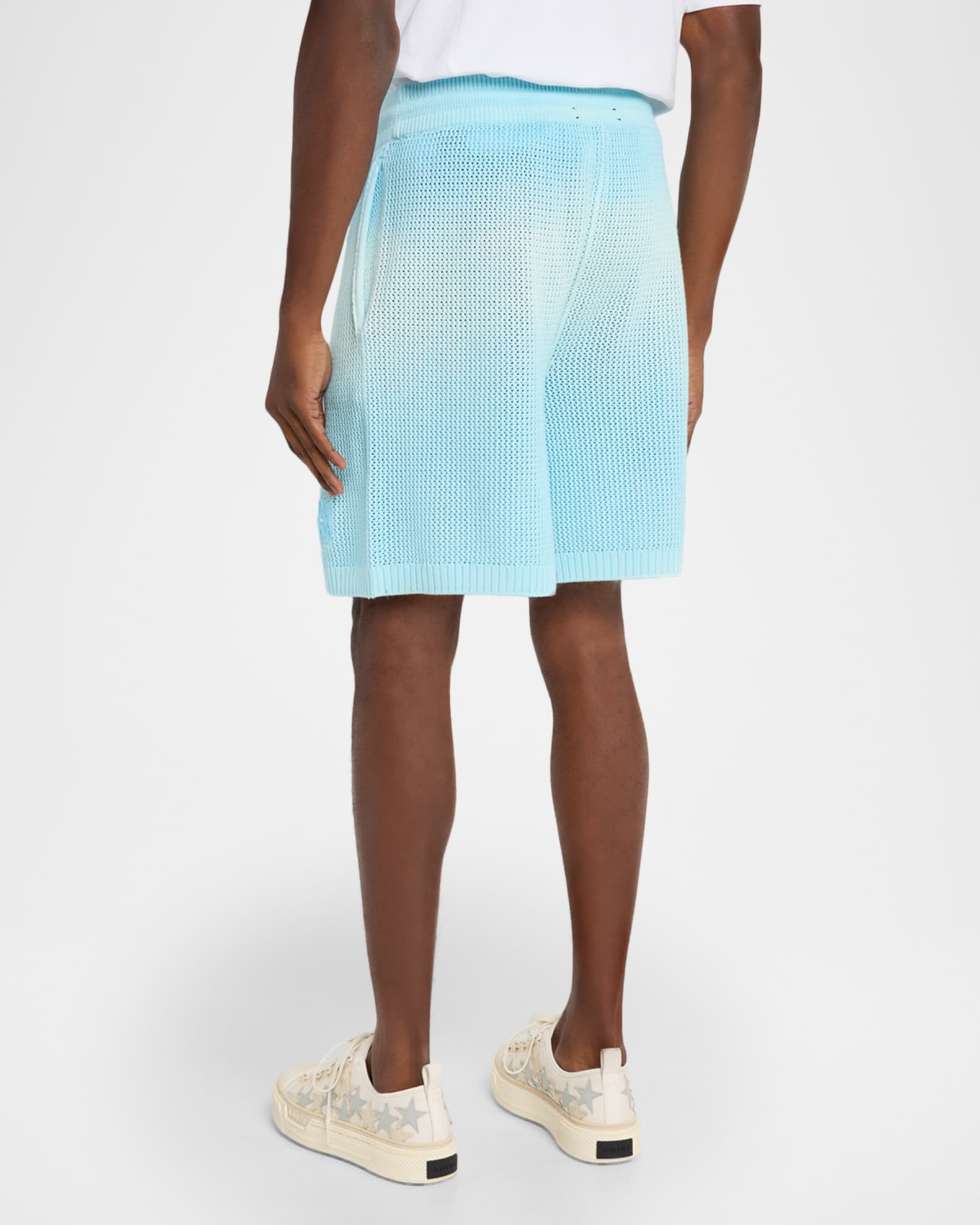 Amiri Men's Cotton Knit Drawstring Shorts | Neiman Marcus
