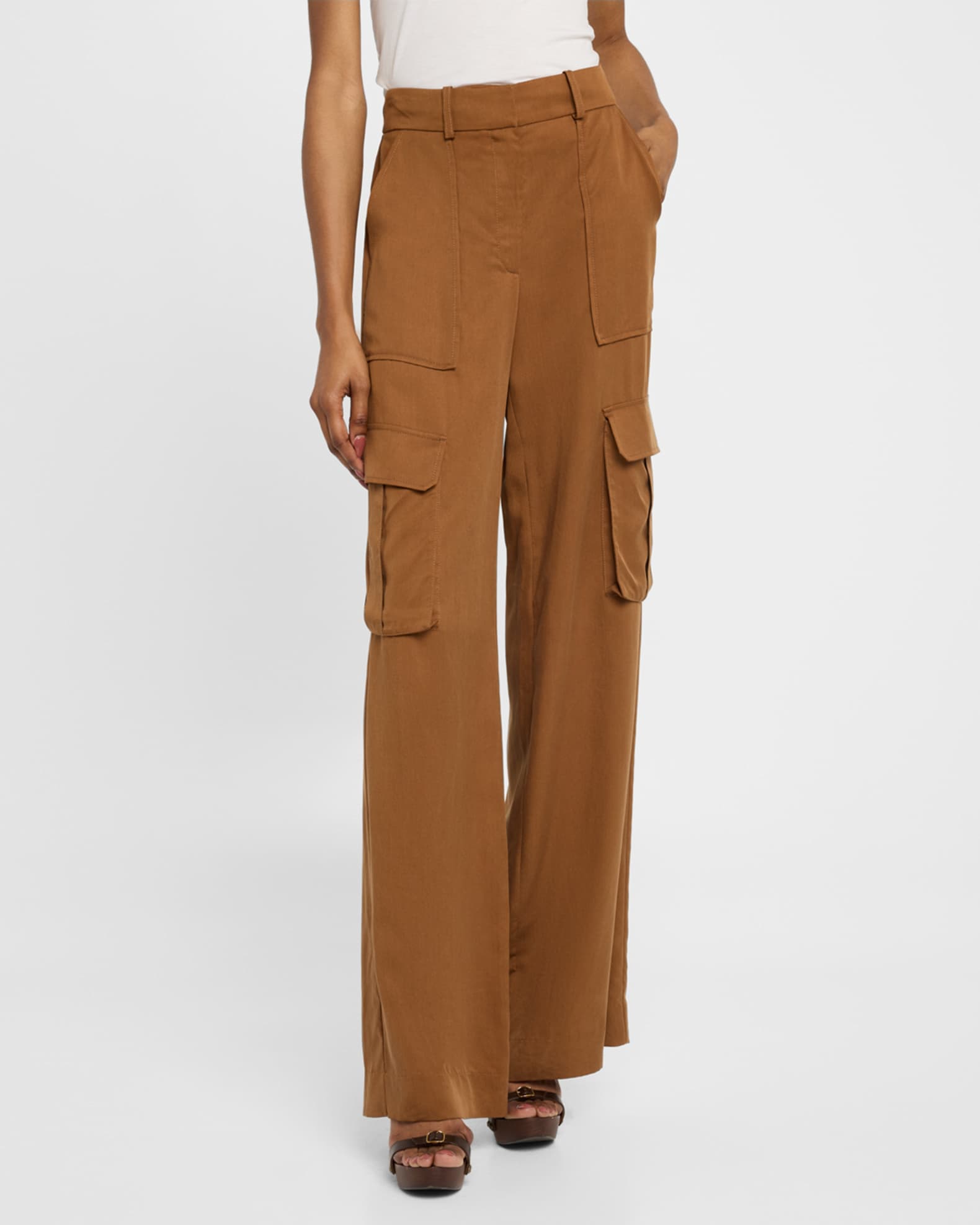 Veronica Beard Saul Cargo Pants | Neiman Marcus