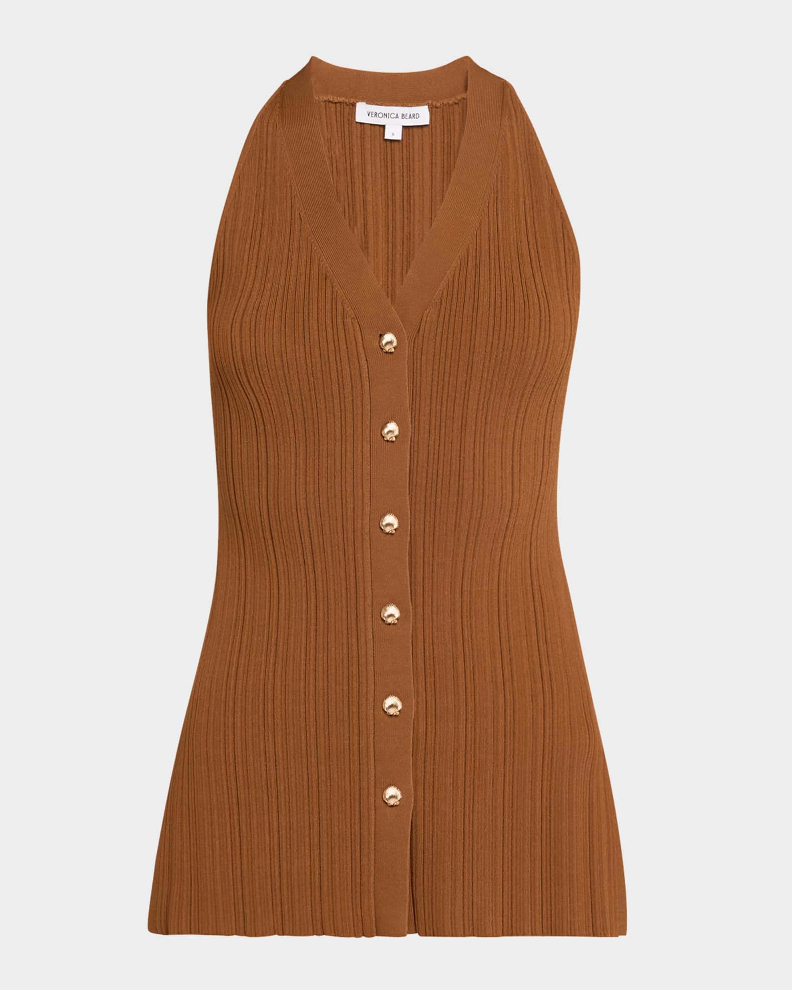 Veronica Beard Dax Knit Vest | Neiman Marcus