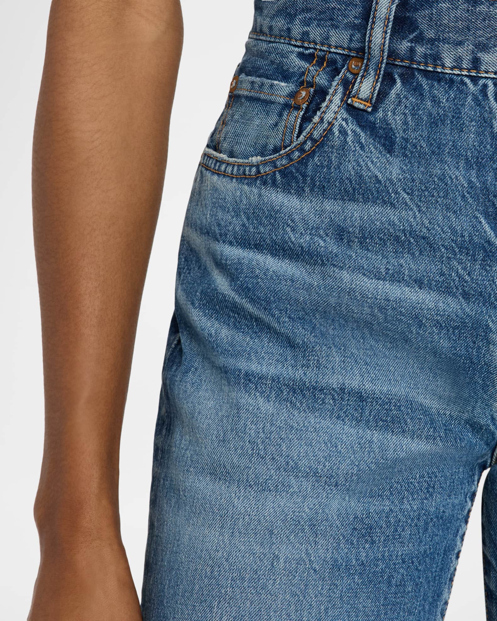 MOUSSY VINTAGE Sunset Straight Ankle Jeans | Neiman Marcus