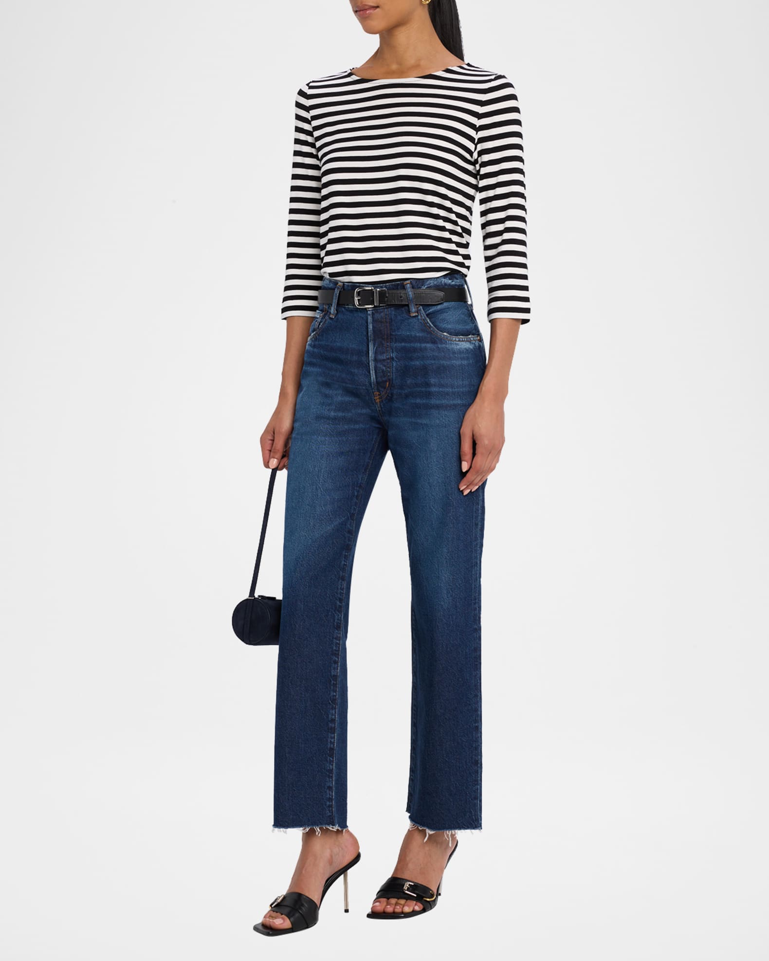 MOUSSY VINTAGE Medley Straight Jeans | Neiman Marcus