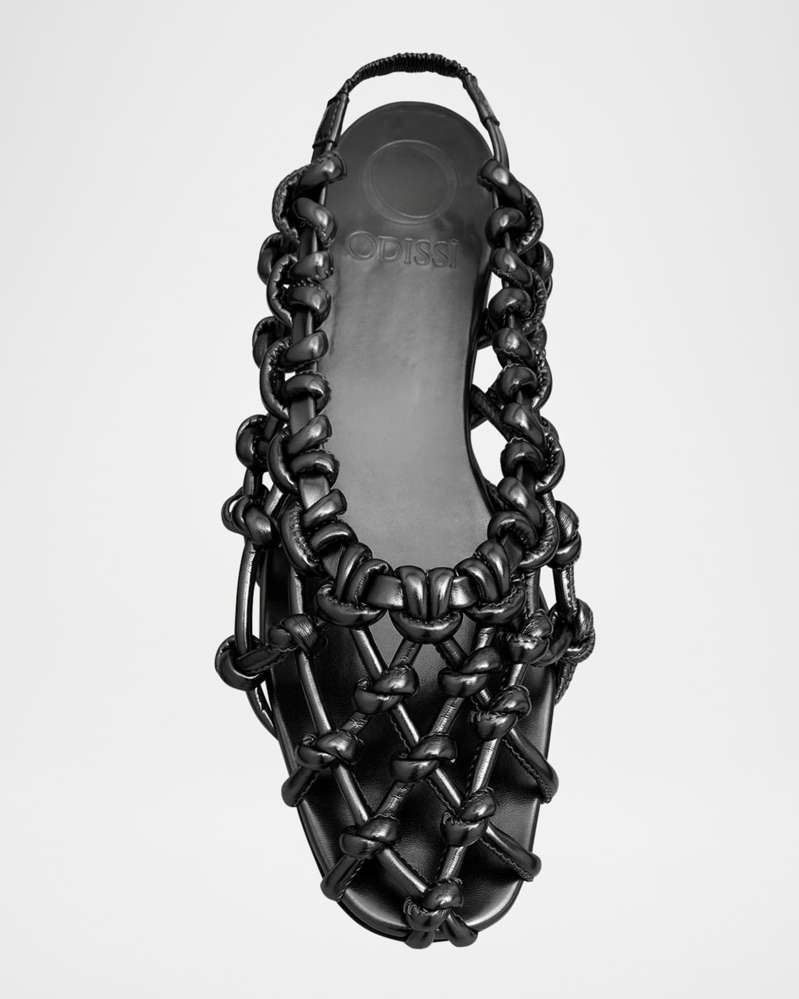Odissi Viviane Knotted Slingback Ballerina Flats | Neiman Marcus