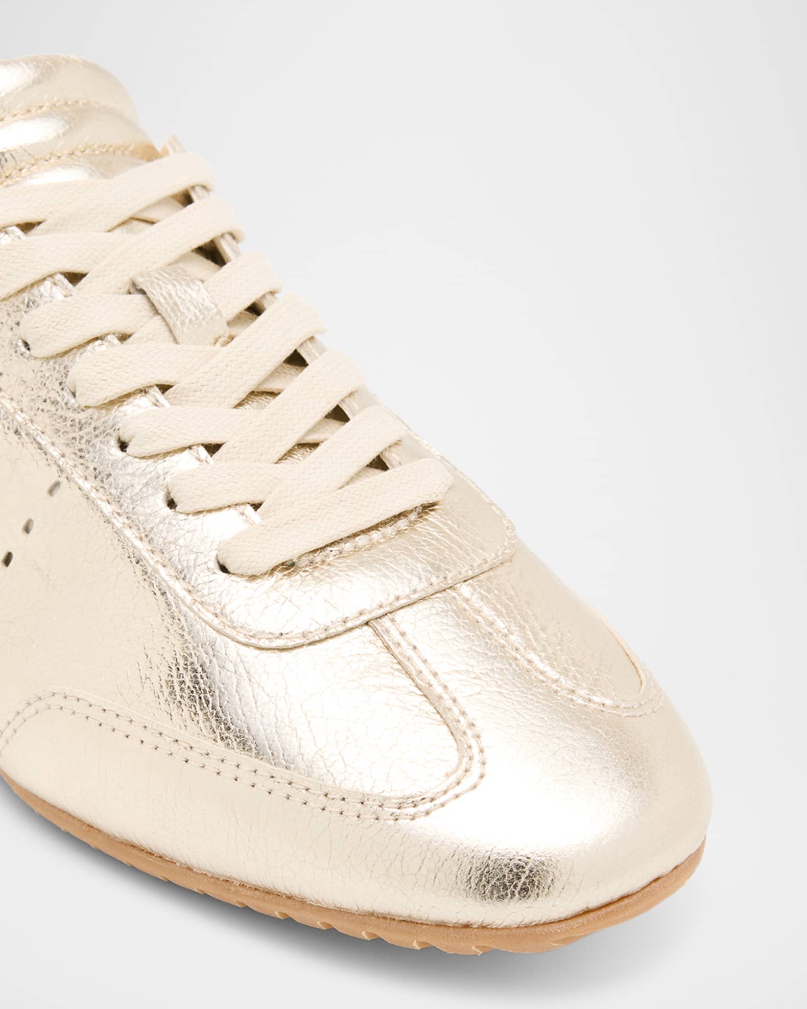 Odissi Cass Vegan Metallic Trainer Sneakers | Neiman Marcus