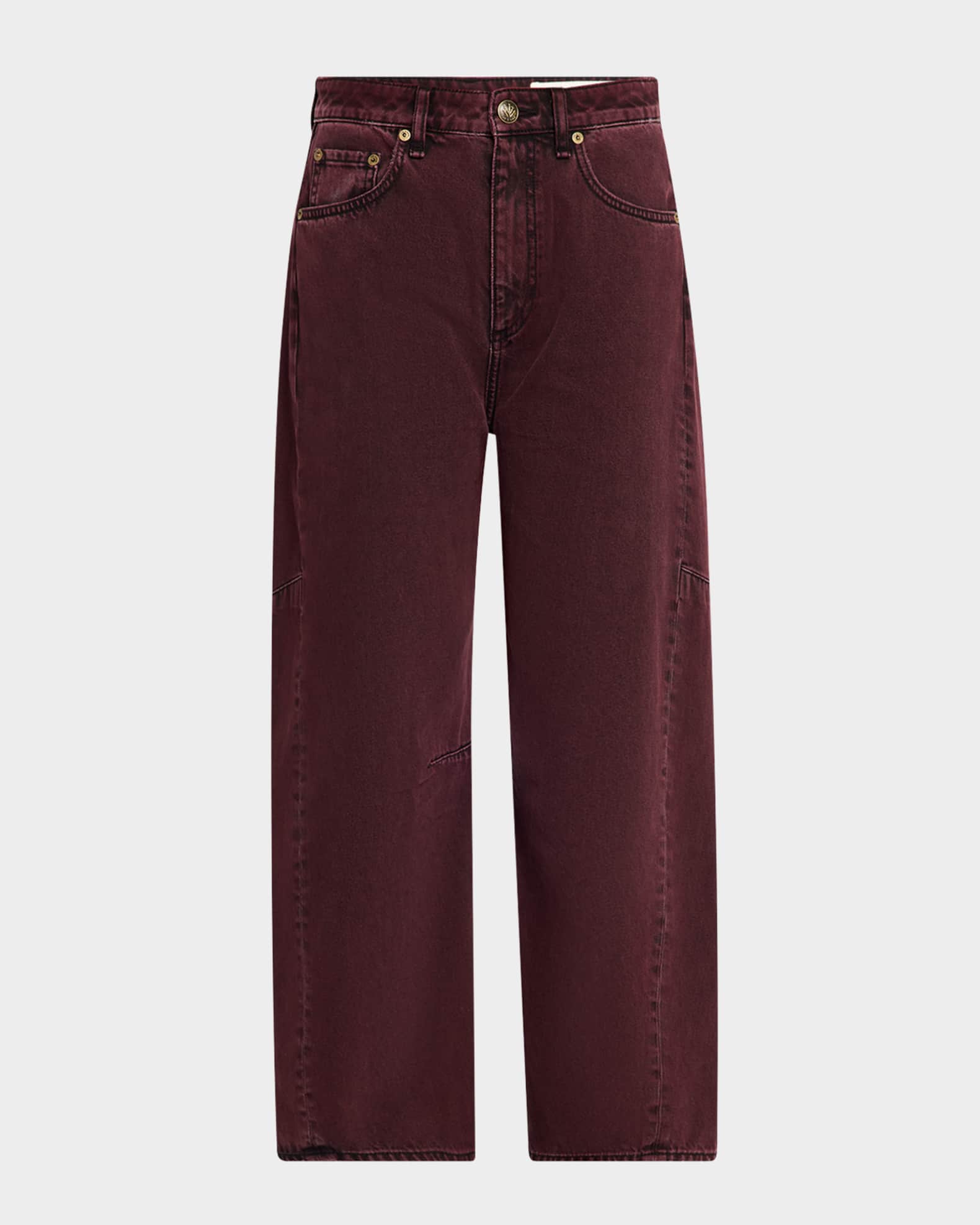 Rag & Bone Charlie High-Rise Barrel Jeans | Neiman Marcus