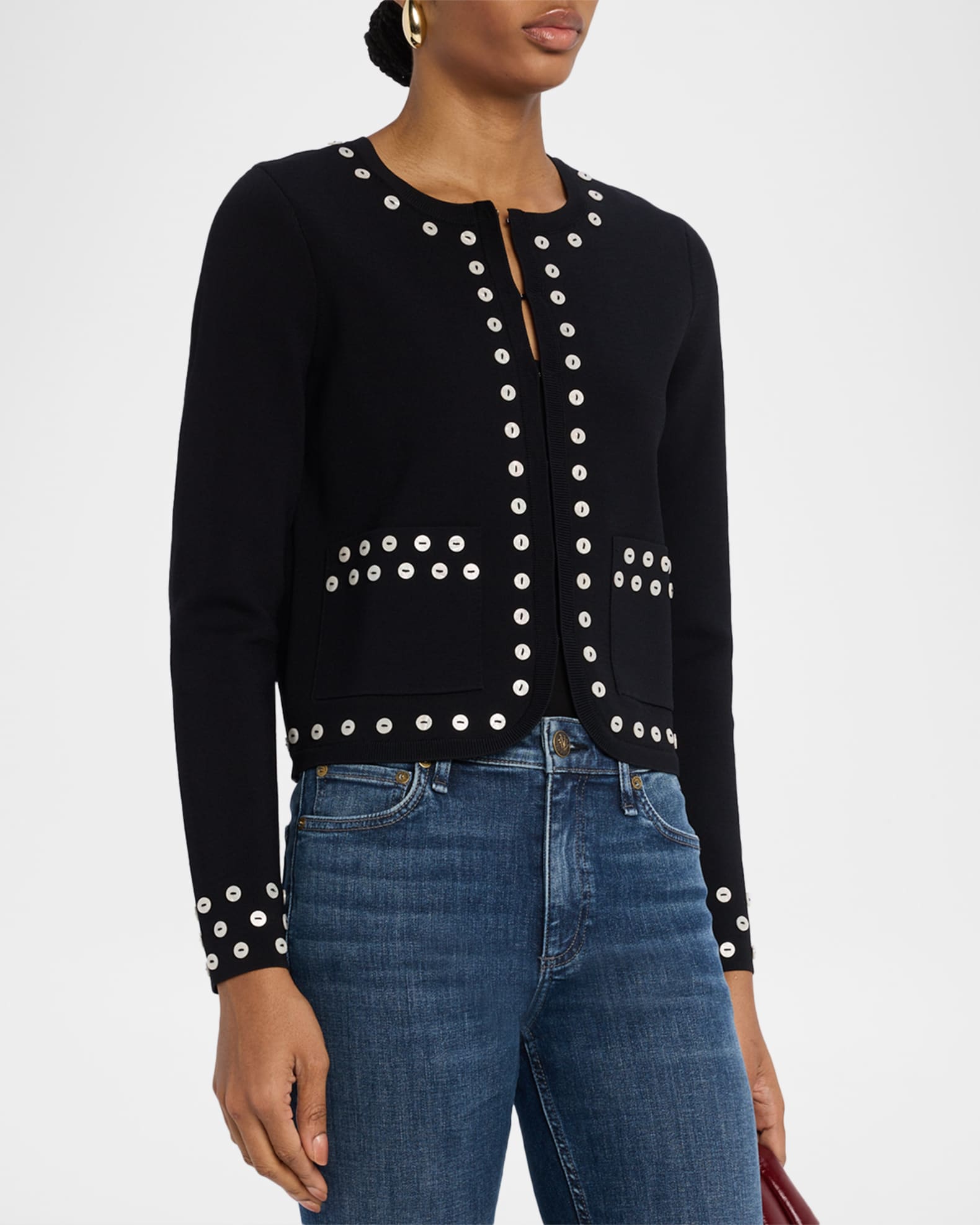 Rag & Bone Melo Embellished Cardigan | Neiman Marcus