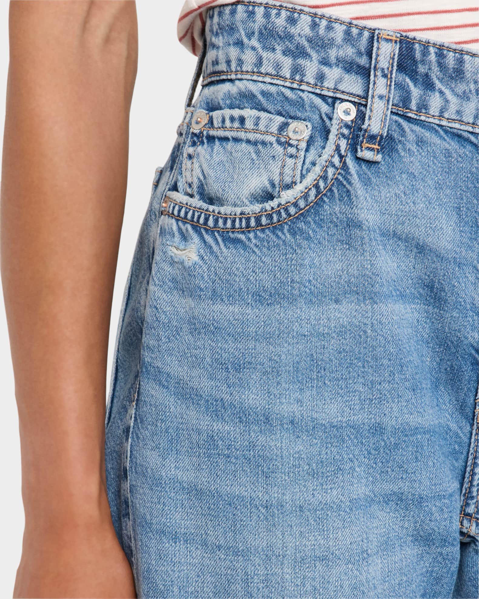 Rag & Bone Featherweight Baggy Dre Low-Rise Boyfriend Jeans | Neiman Marcus