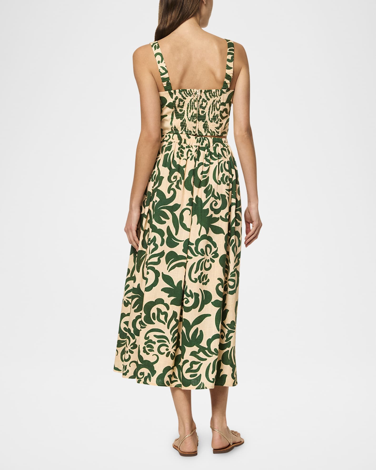 MISA Los Angeles Aggie Pleated Midi Skirt | Neiman Marcus