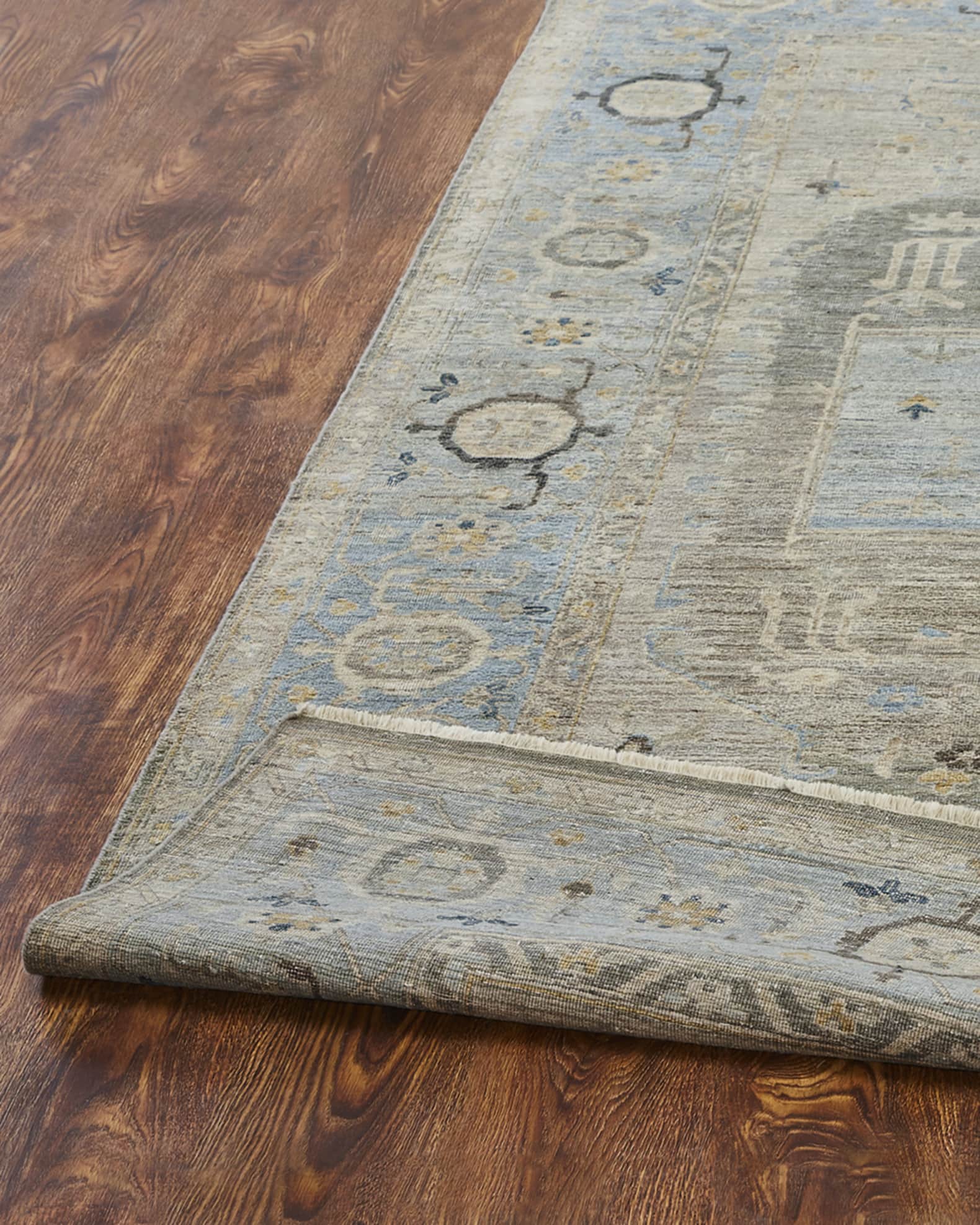 Haven & Loom Sterling Hand-Knotted Rug, 9' x 12' | Neiman Marcus