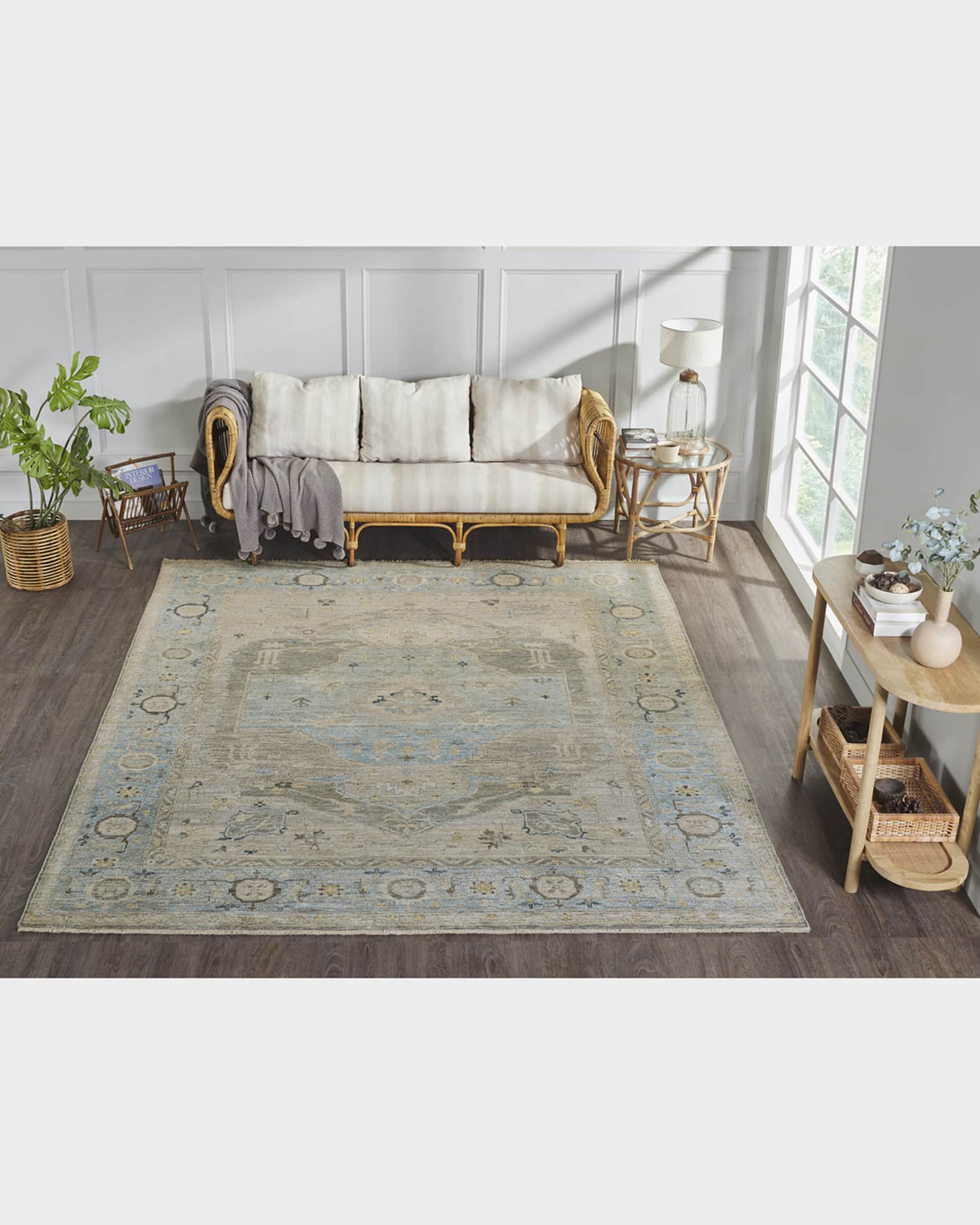 Haven & Loom Sterling Hand-Knotted Rug, 8' x 10' | Neiman Marcus