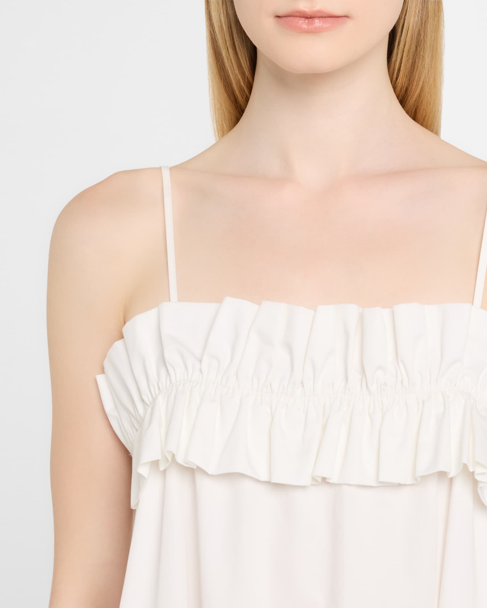 Solid and Striped The Sophie Cotton Midi Dress | Neiman Marcus