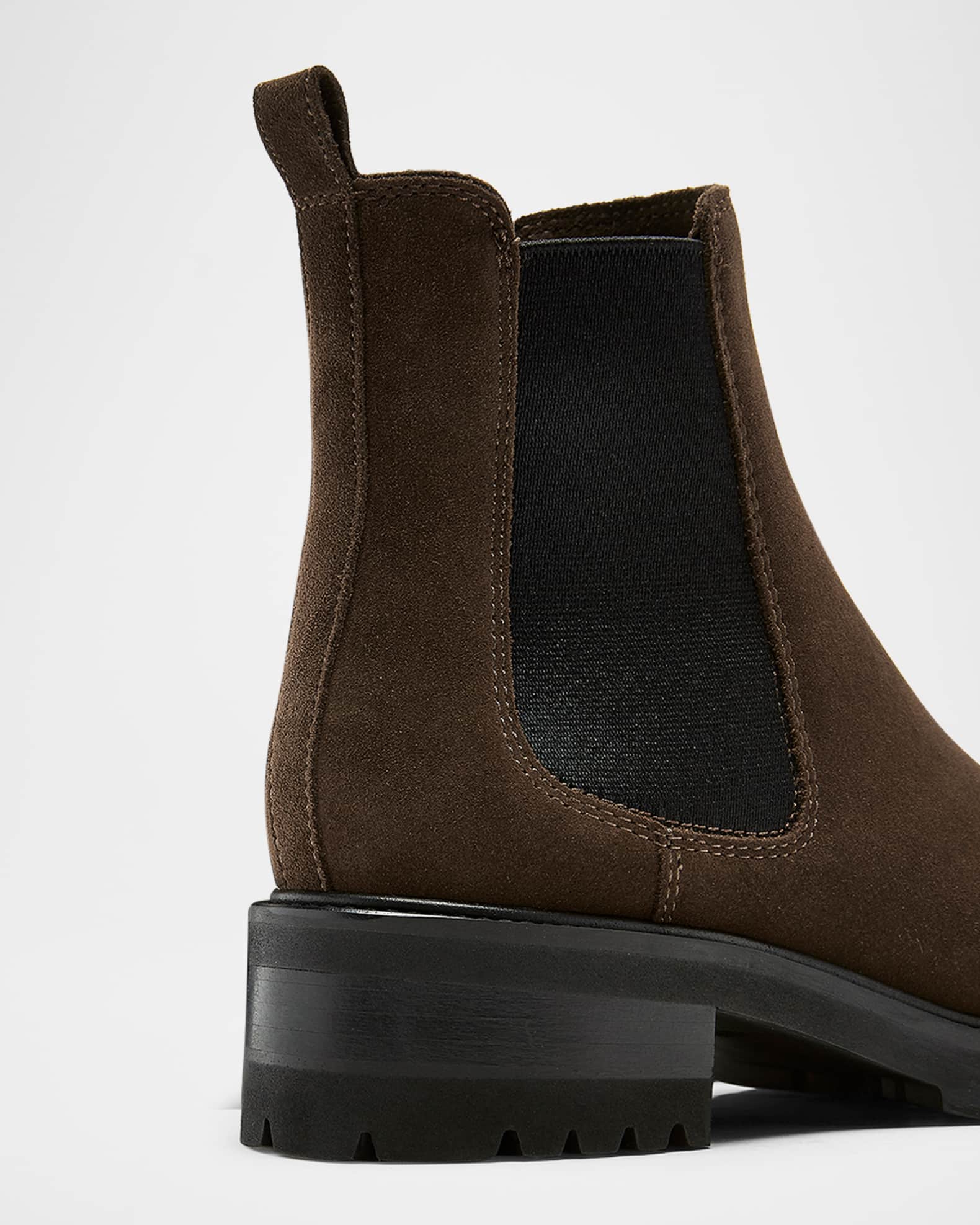 La Canadienne Cye Suede Chelsea Booties | Neiman Marcus