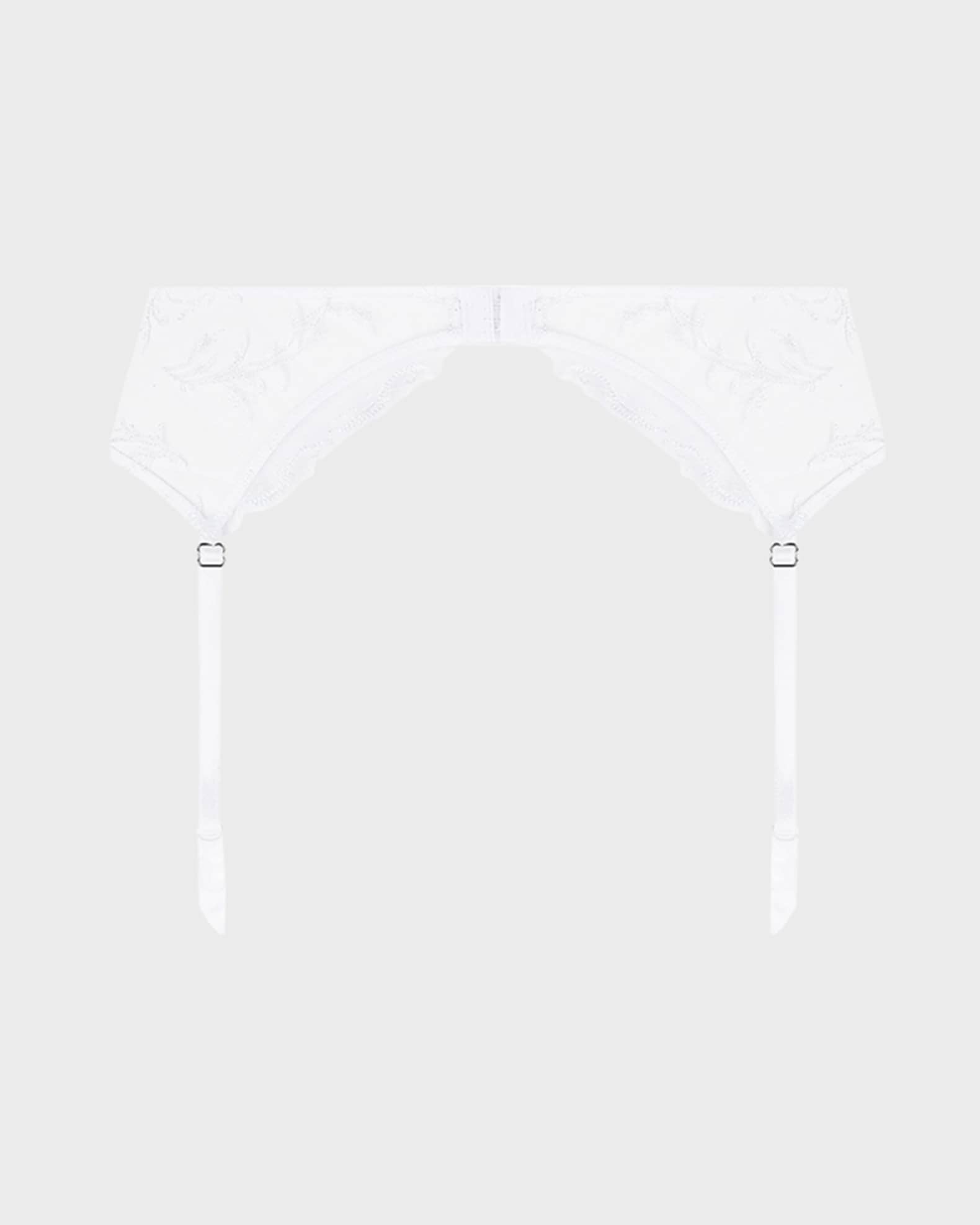 Lise Charmel Source Beaute Embroidered Lace Garter Belt | Neiman Marcus