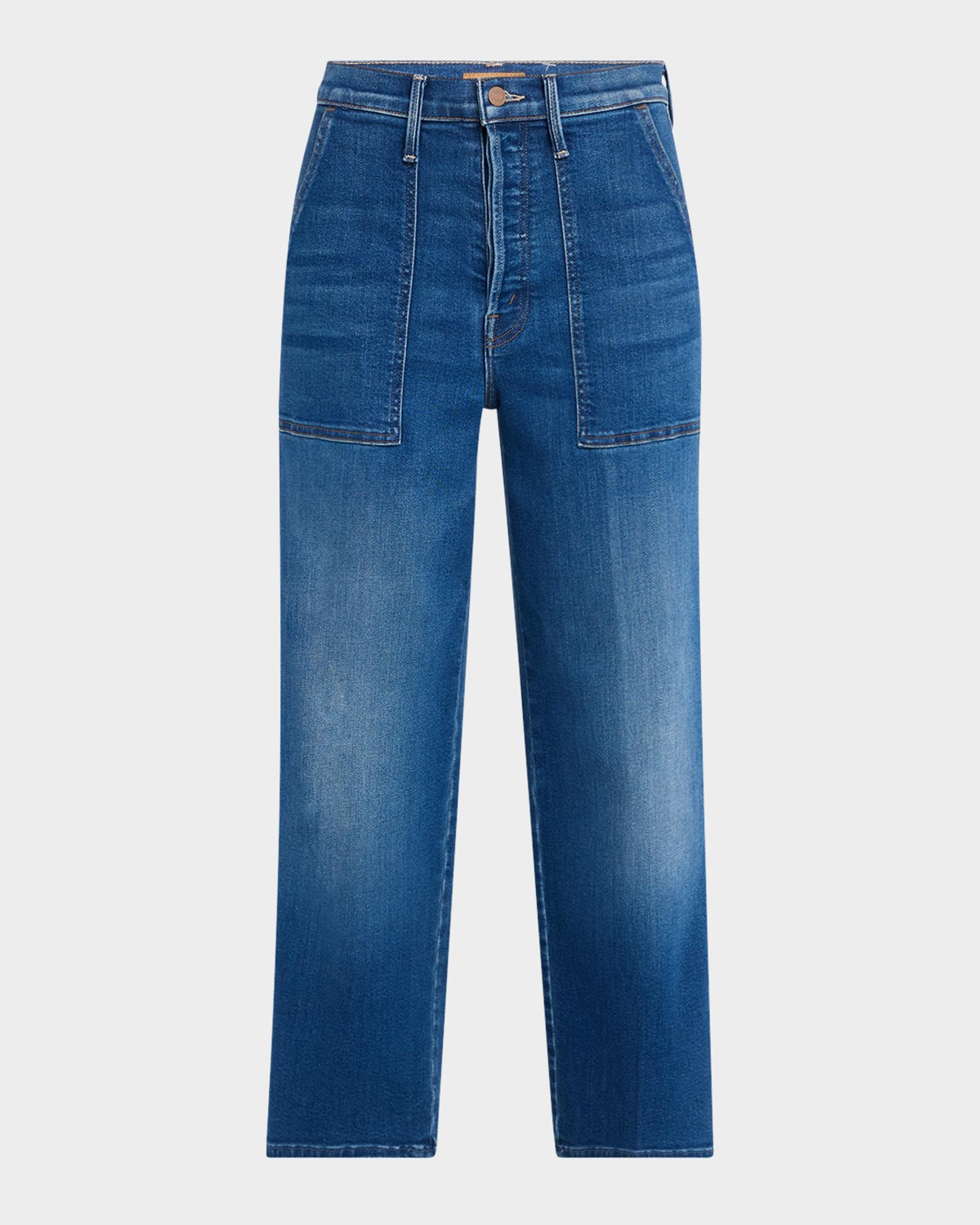 MOTHER The Stitch Up Maven Hover Jeans | Neiman Marcus