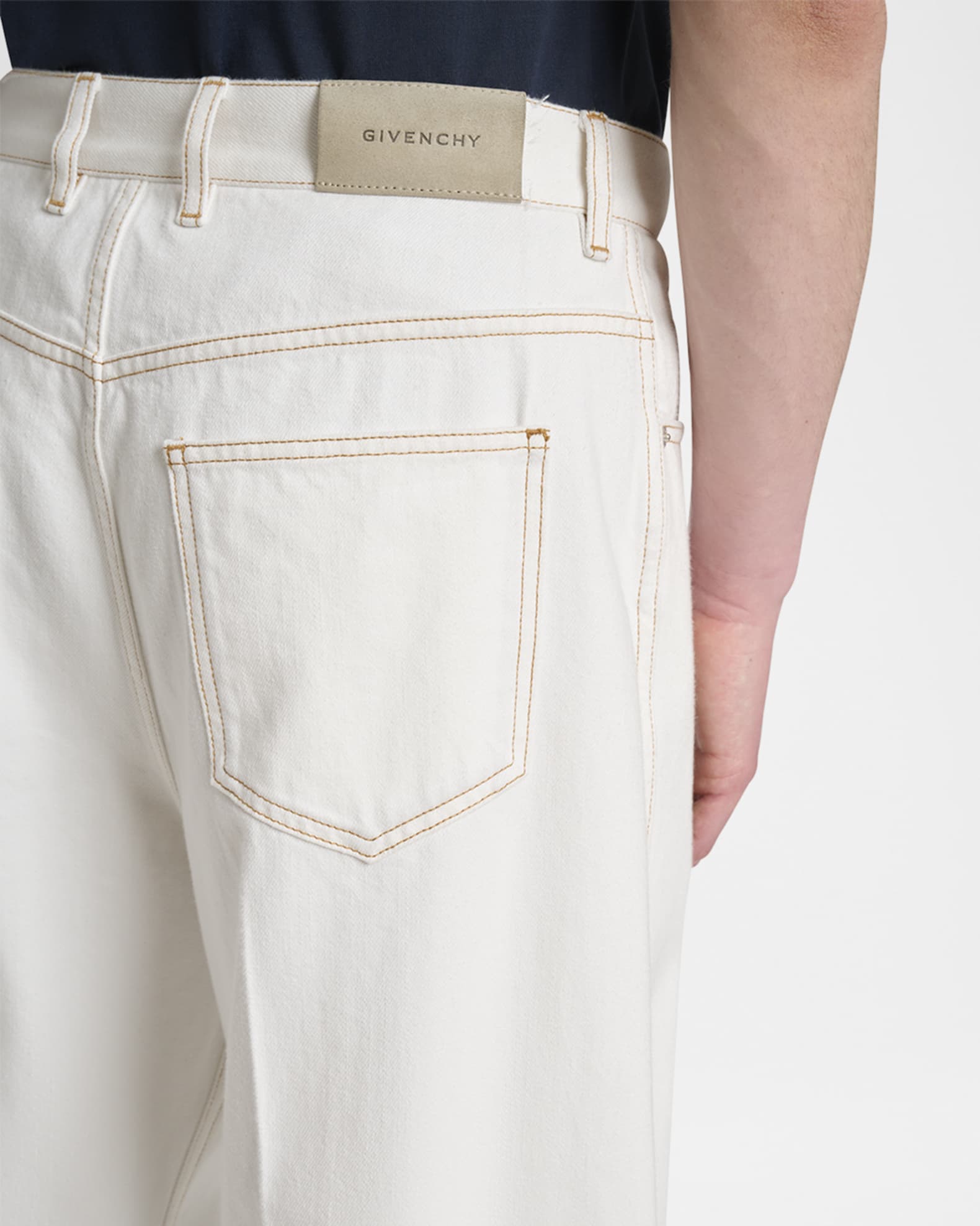 Givenchy Men's Relaxed Straight Fit Five-Pocket Pants | Neiman Marcus