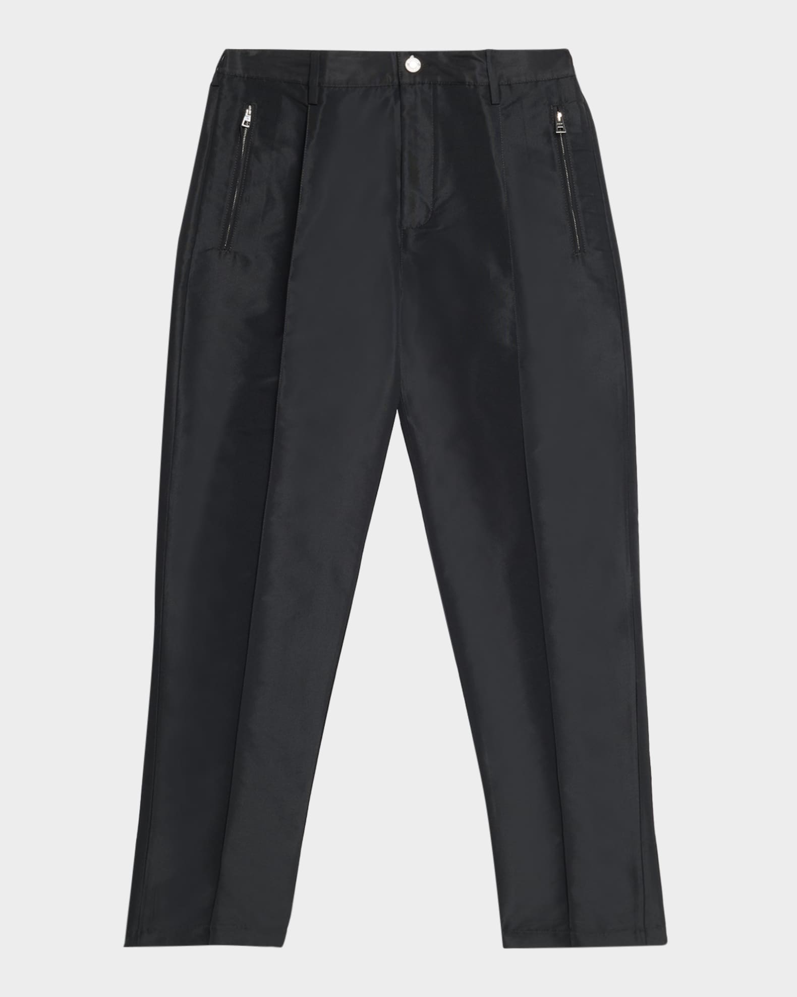 Givenchy Men's Zip-Pocket Pleated Joggers | Neiman Marcus