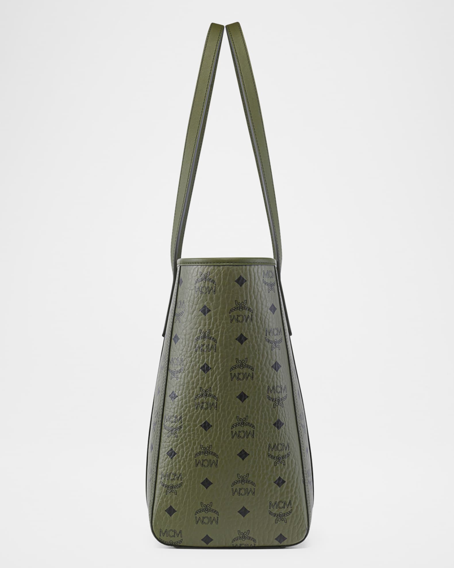 MCM Toni Medium Visetos Shopper Tote Bag | Neiman Marcus