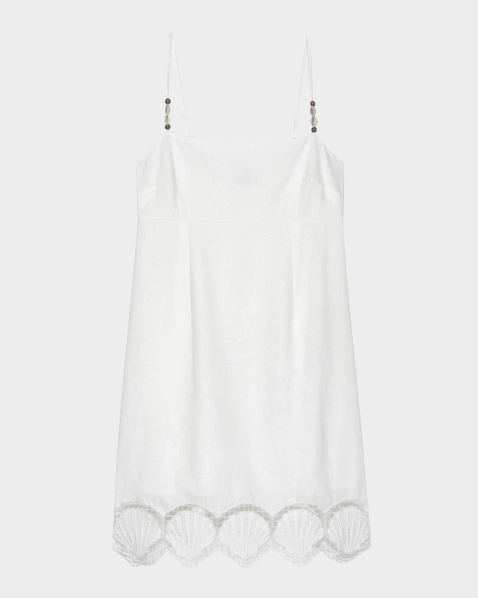 Rails Susana Seashell Embroidered Mini Dress | Neiman Marcus
