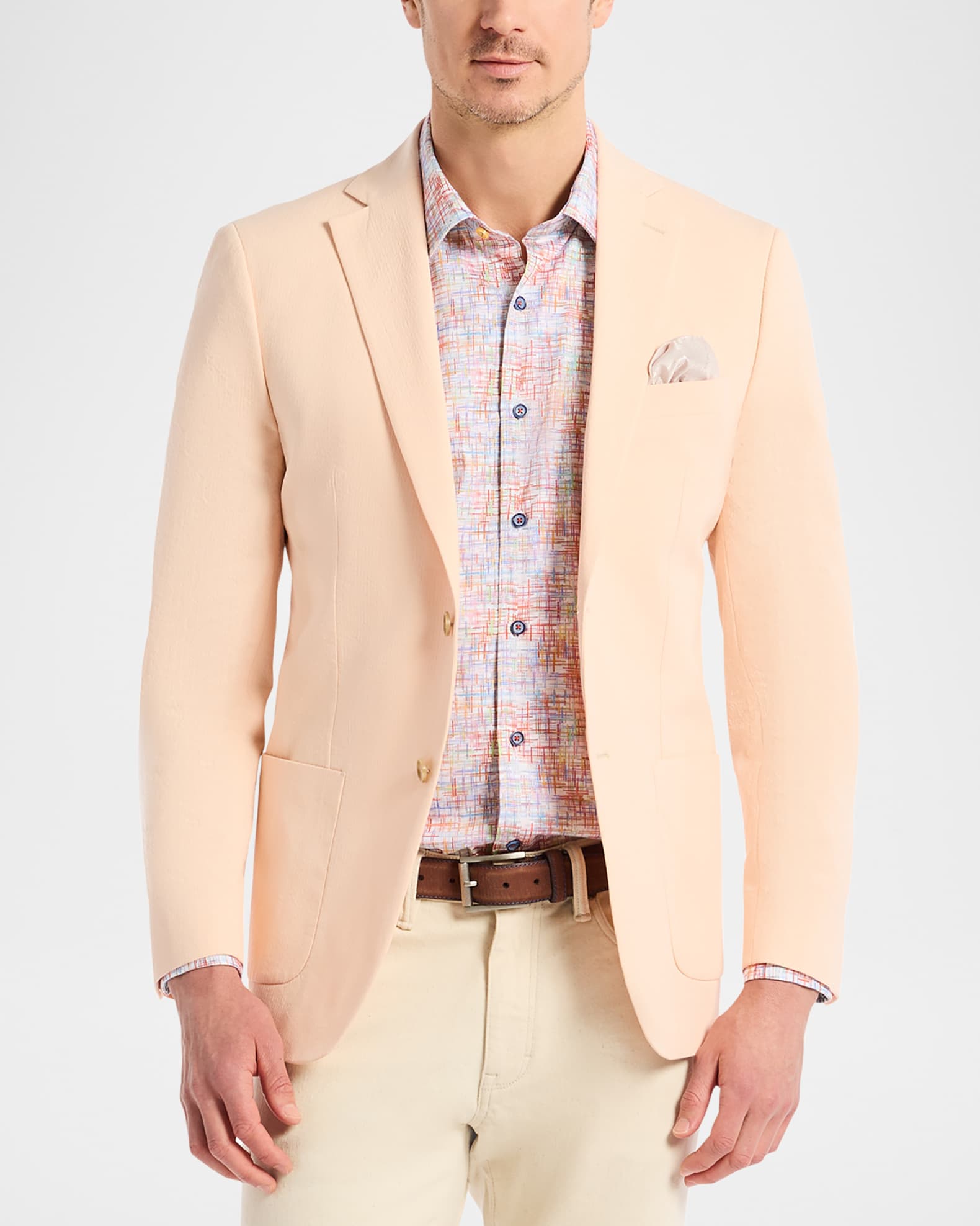 Robert Graham Men's Rayburn Seersucker Sport Coat | Neiman Marcus