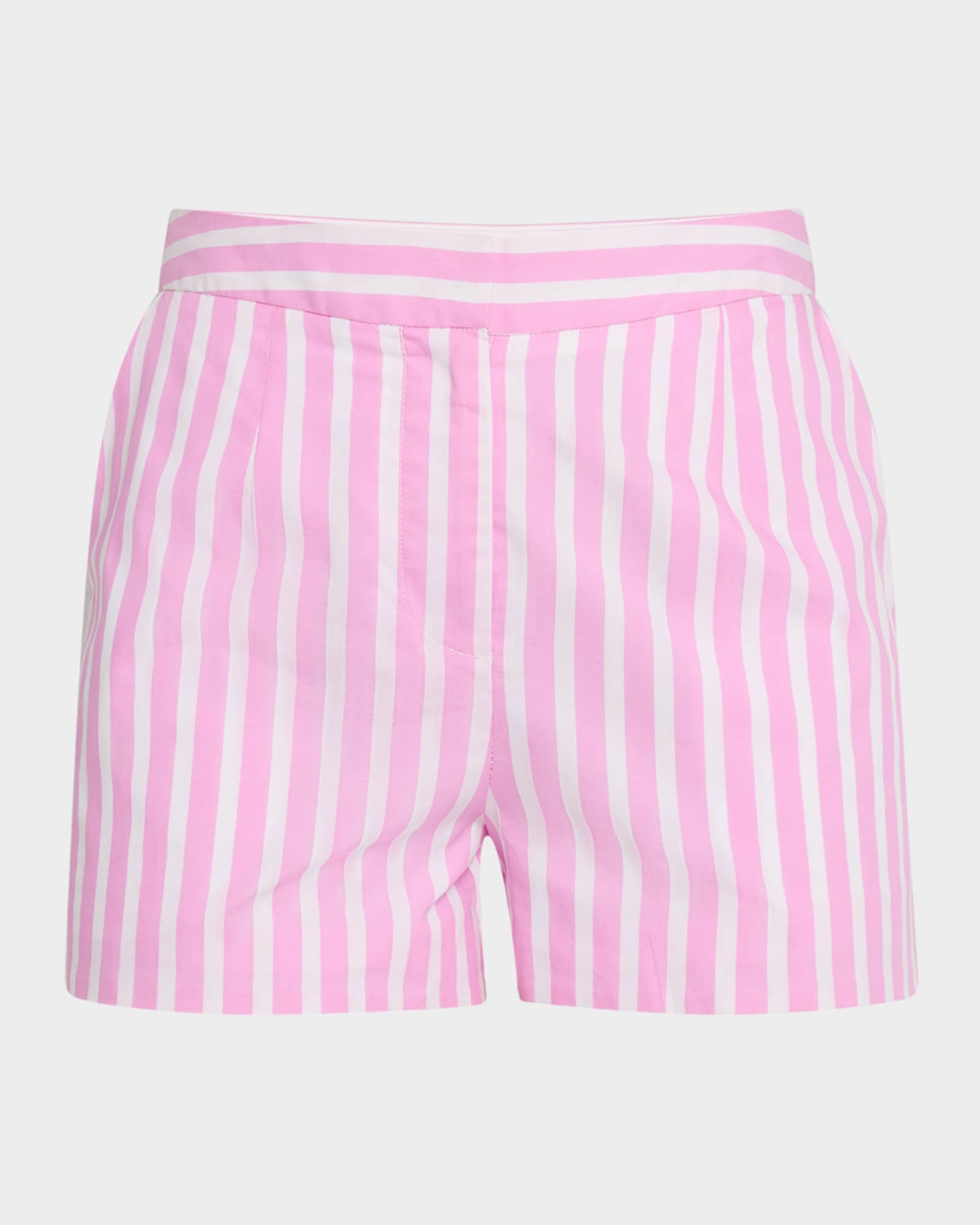 Generation Love Theo Stripe Poplin Shorts | Neiman Marcus