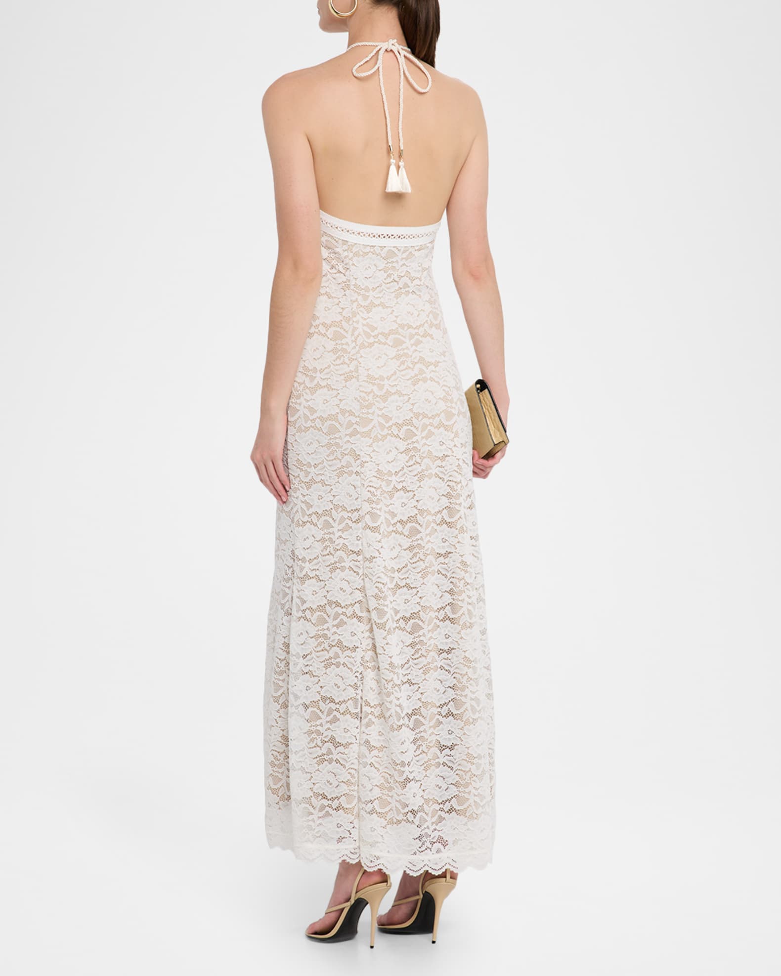 Generation Love Garcia Lace Halter Dress | Neiman Marcus