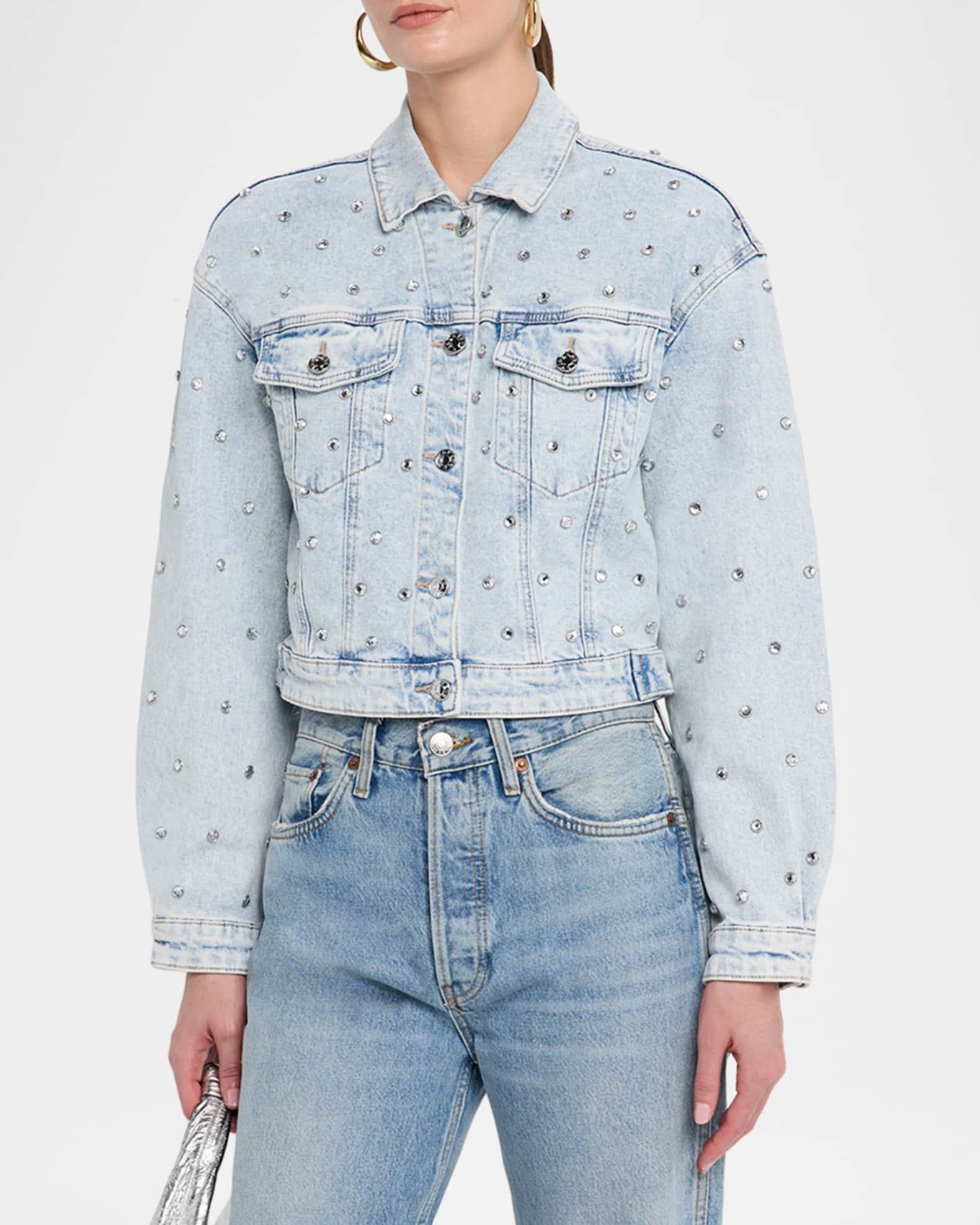 Generation Love Toddie Embellished Denim Jacket | Neiman Marcus