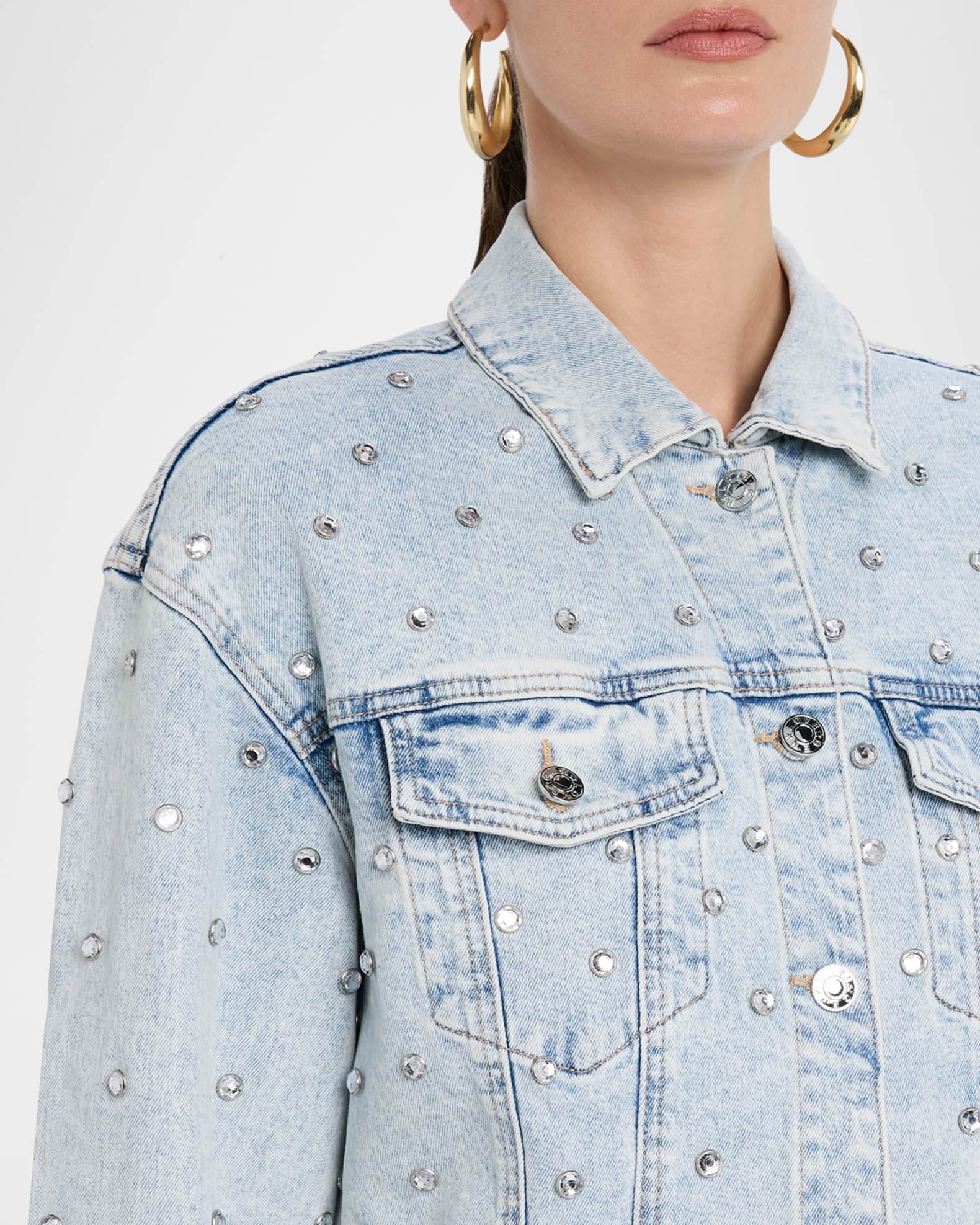 Generation Love Toddie Embellished Denim Jacket | Neiman Marcus