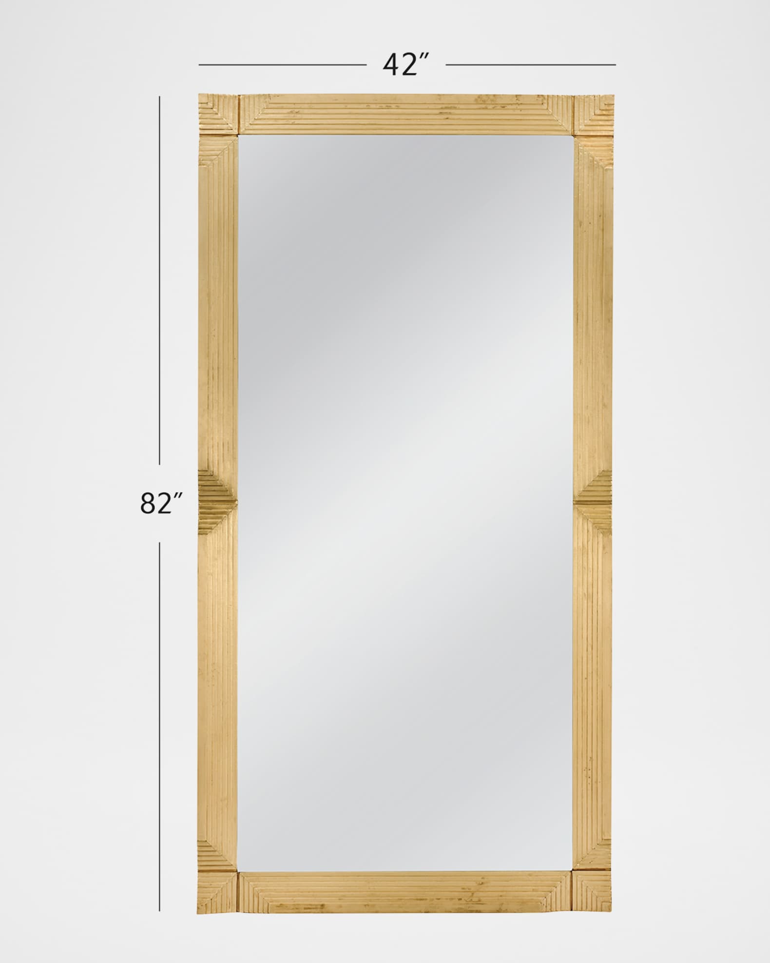 Katherine Noble by BMC Mellstock 82" Floor Mirror | Neiman Marcus
