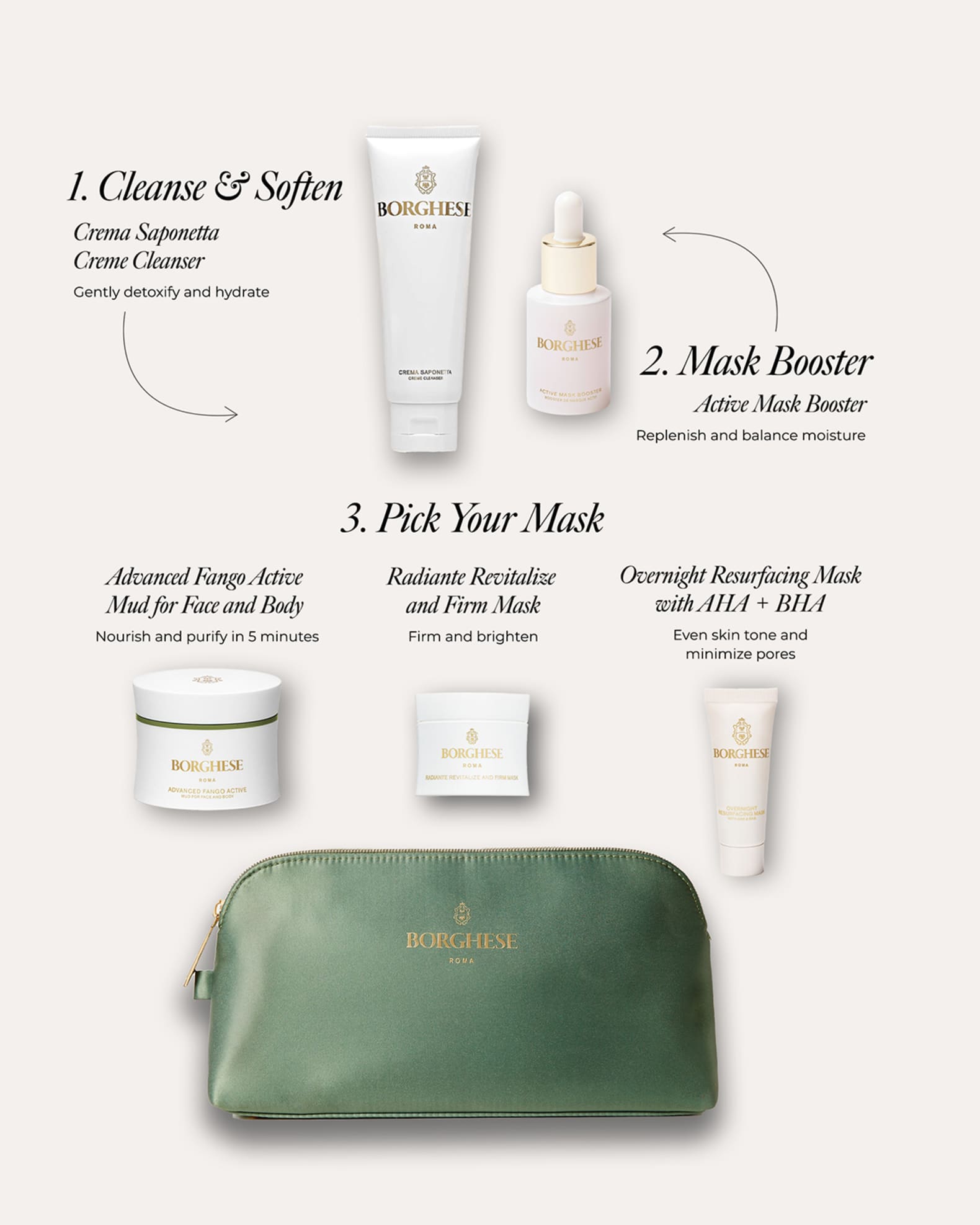 Borghese Skin Renewal Discovery Set | Neiman Marcus