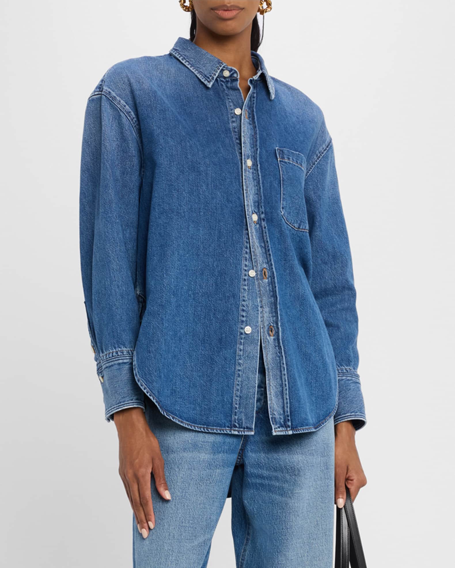 Good Work by Argent x Citizens of Humanity Harris Button-Down Cotton ...