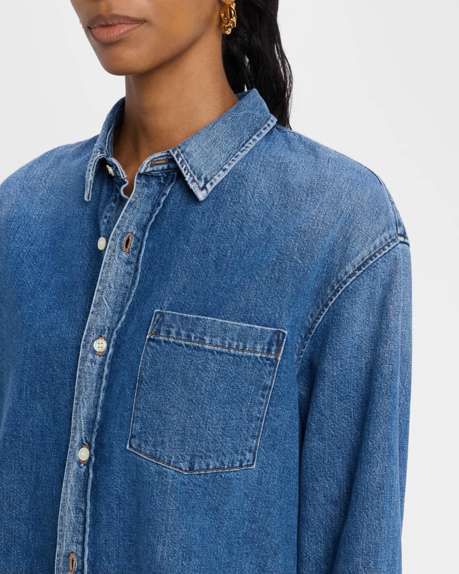 Good Work by Argent x Citizens of Humanity Harris Button-Down Cotton ...