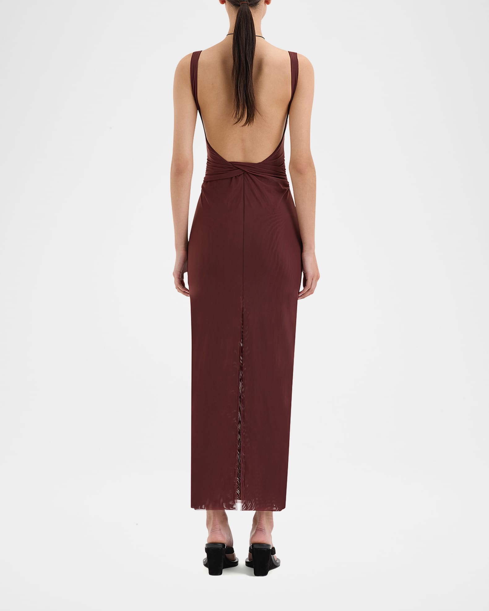 SIR Jacques Twist Midi Dress | Neiman Marcus