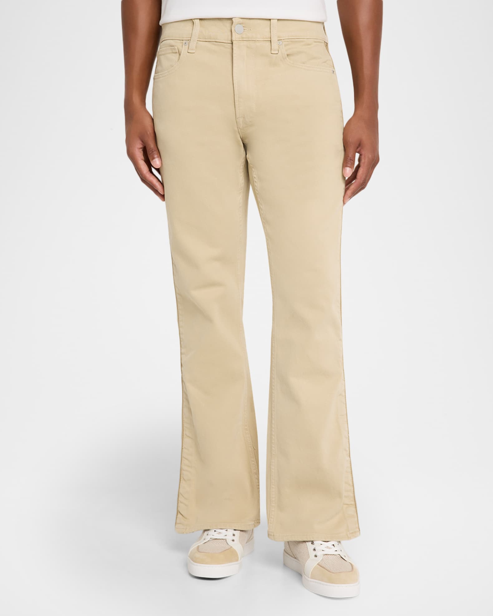 Hudson Men's Walker Track Flare Bootcut Jeans | Neiman Marcus