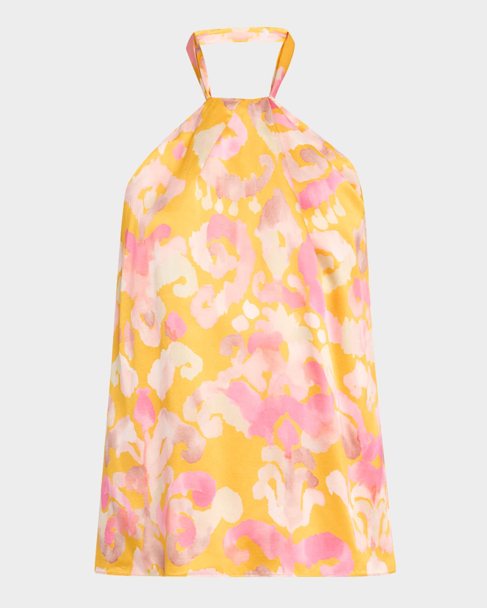 Figue Florentine Silk Halter Top | Neiman Marcus