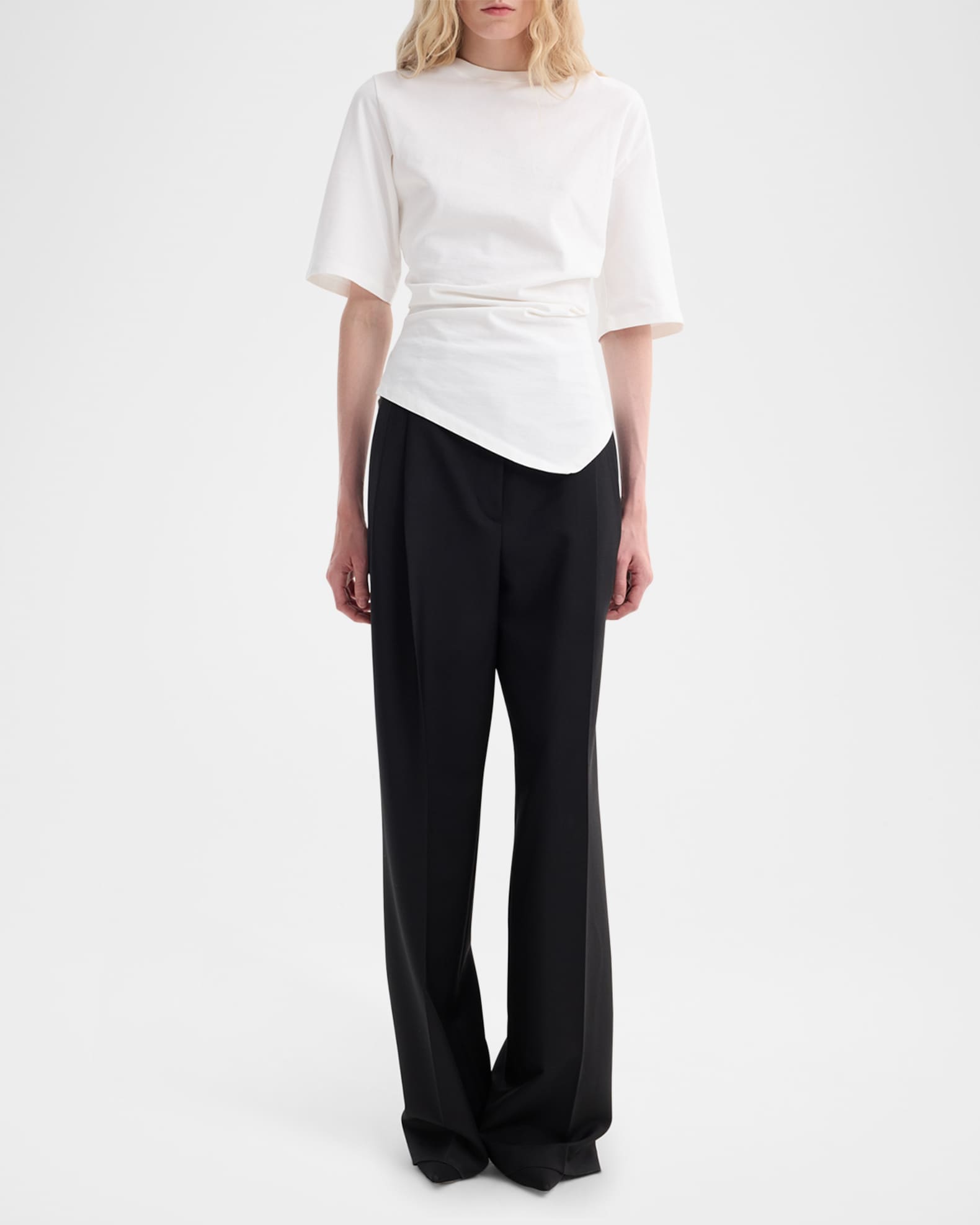 Rohe Re-Invented Twist T-Shirt | Neiman Marcus