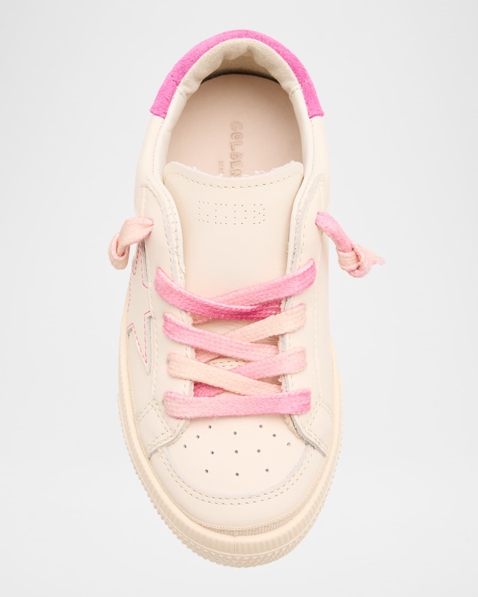 Girl's May Star Two-Tone Low-Top Sneakers | Neiman Marcus