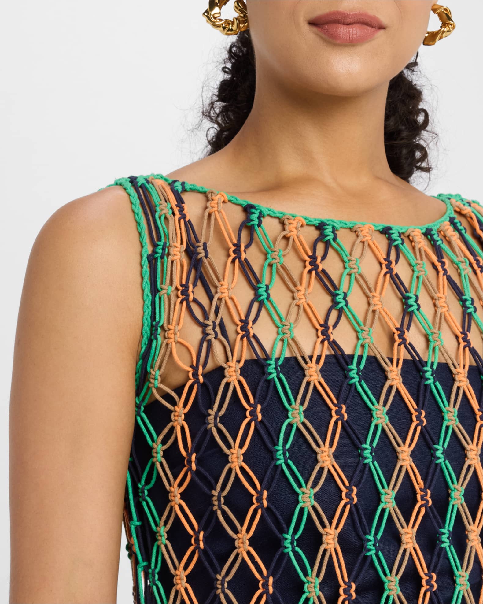Significant Other Emelia Macramé Dress | Neiman Marcus