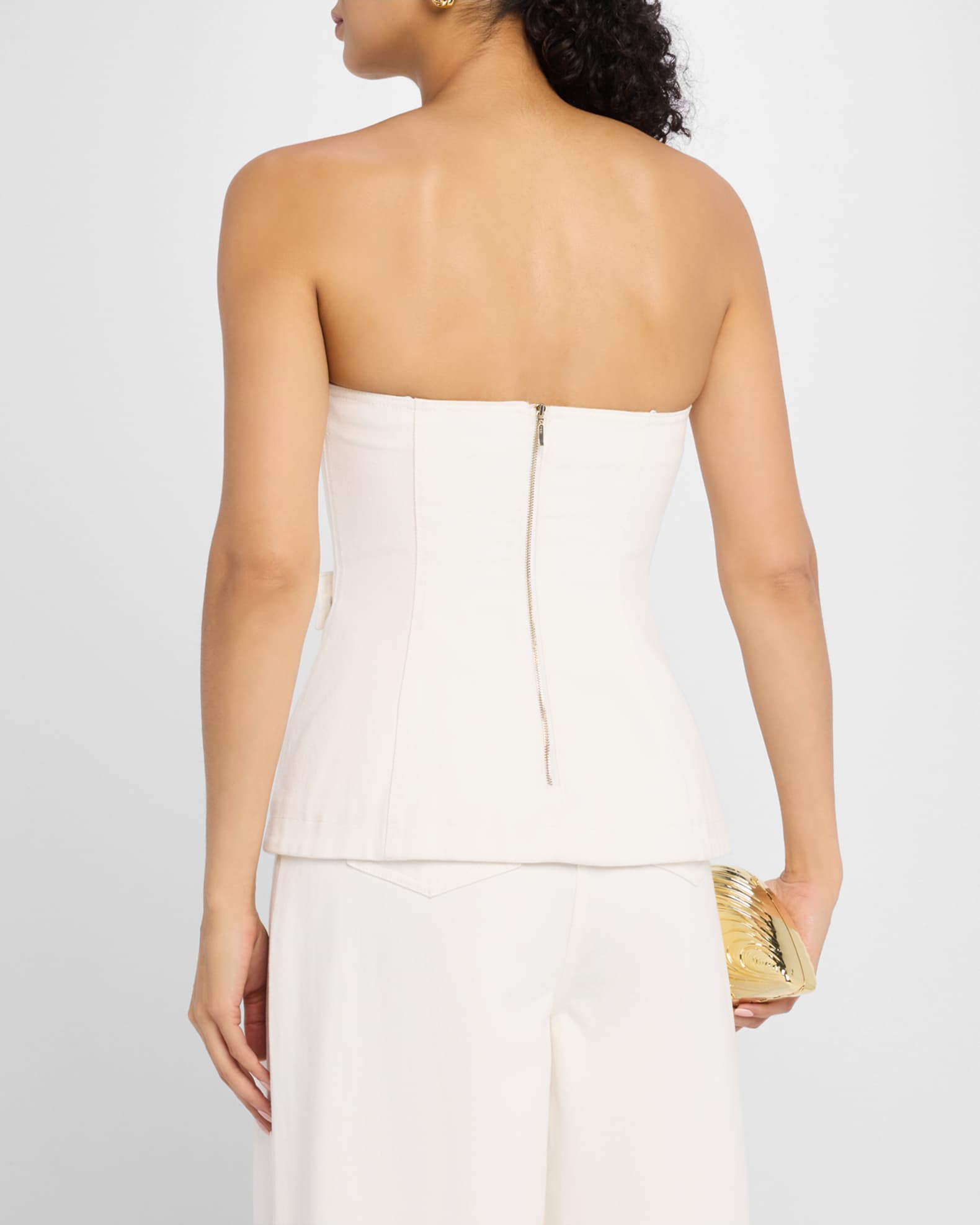 Significant Other Micah Denim Strapless Top | Neiman Marcus