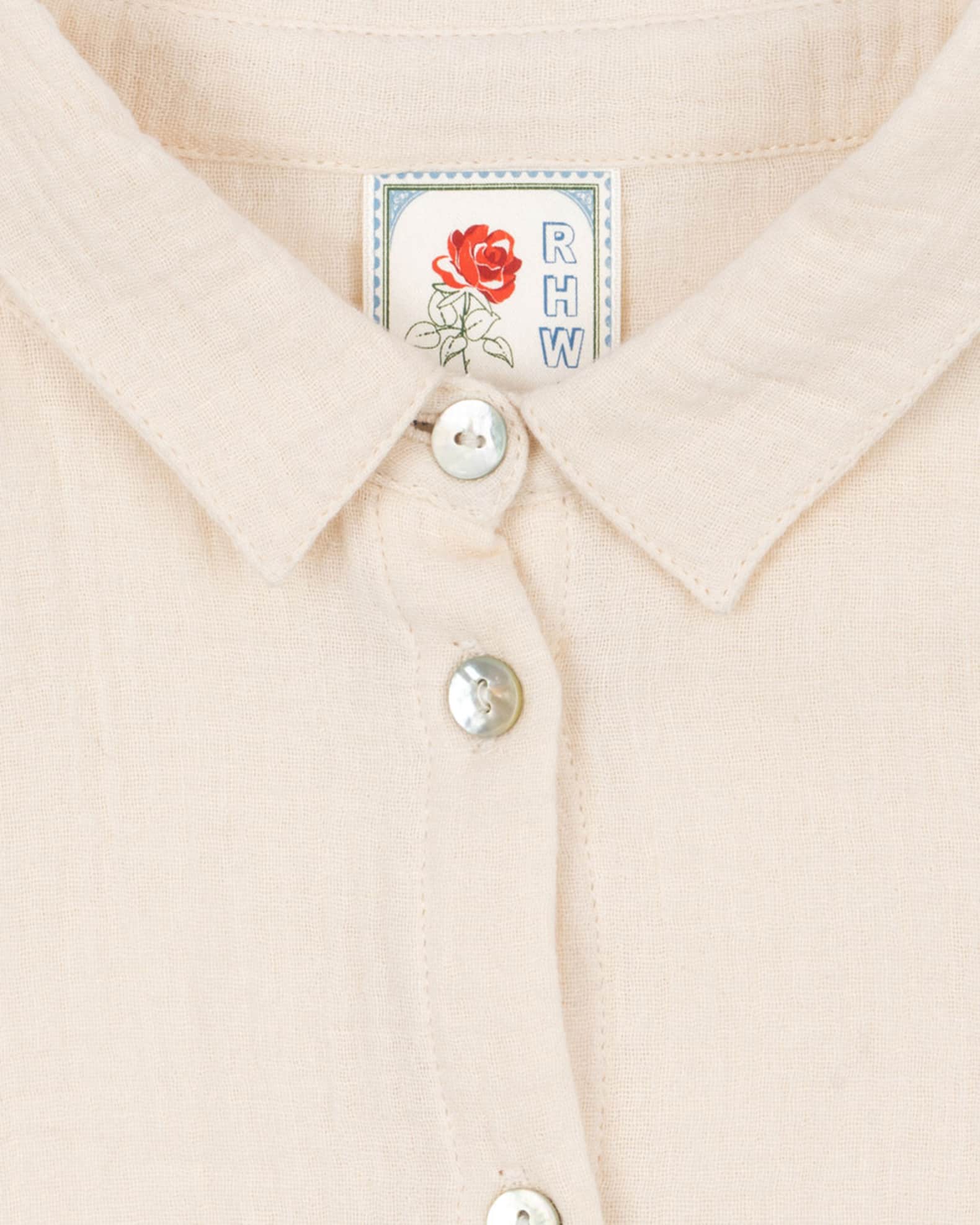 Konges Slojd Rosie H-W x Girl's Bella Button-Front Shirt, Size 12M-6 | Neiman Marcus