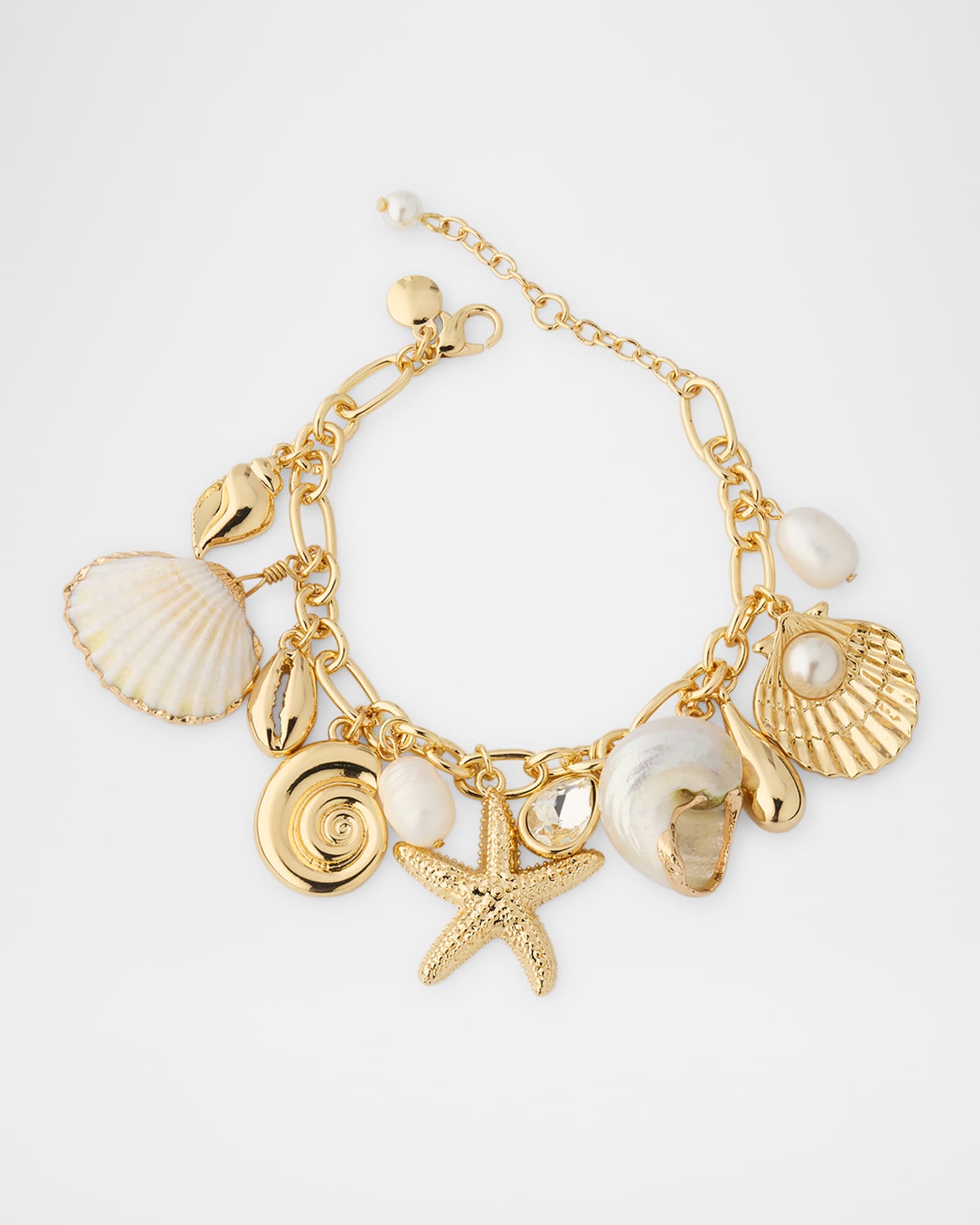 BaubleBar Linda Shell Bracelet | Neiman Marcus