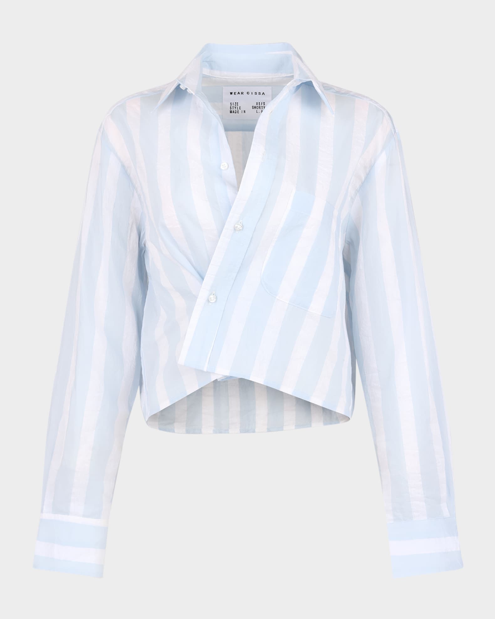CISSA The Shorty Striped Shirt | Neiman Marcus
