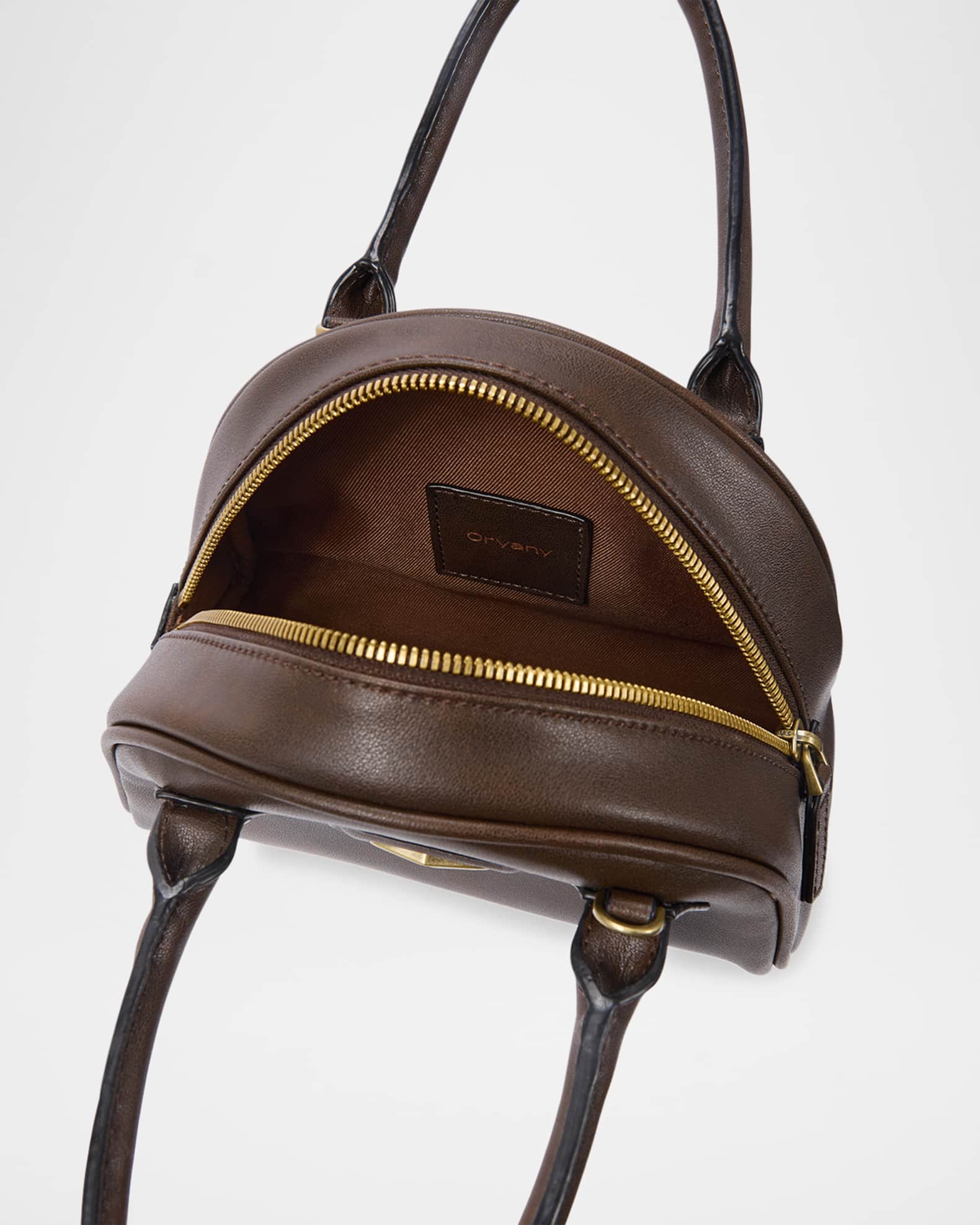 Oryany Crescent Leather Shoulder Bag | Neiman Marcus