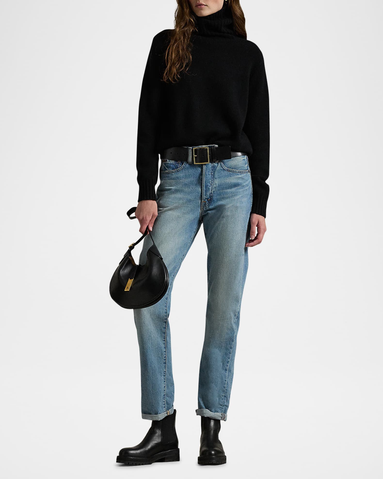 Polo Ralph Lauren Wool Turtleneck Sweater | Neiman Marcus