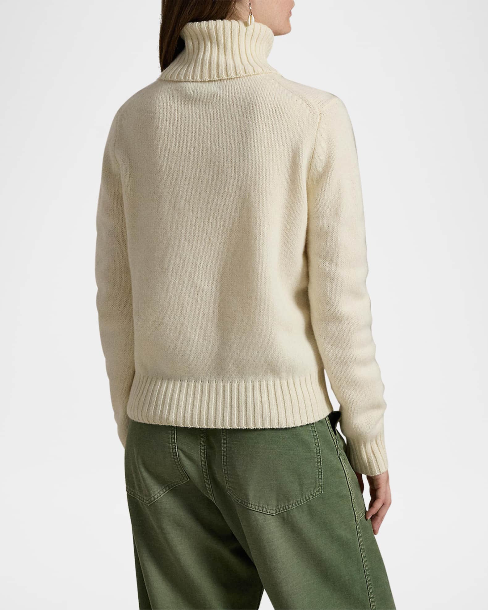 Polo Ralph Lauren Wool Turtleneck Sweater | Neiman Marcus
