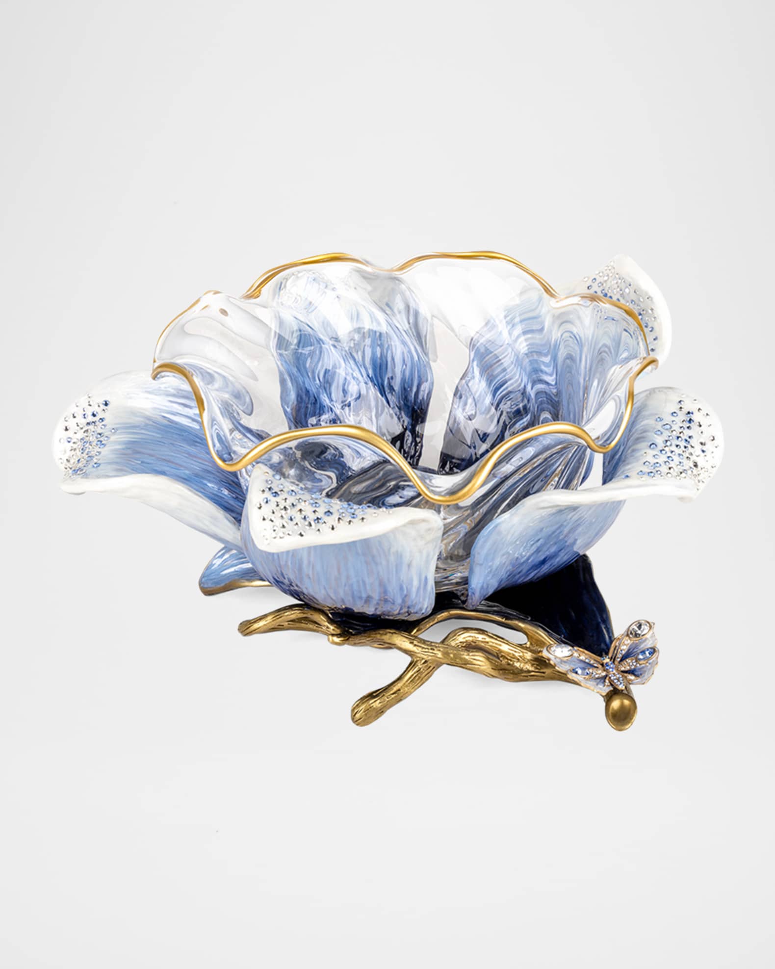 Jay Strongwater Ellie Flower Bowl | Neiman Marcus